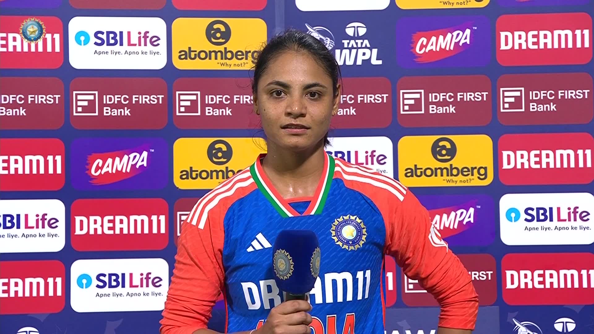 Ind W Vs WI W - Post - Match Interview - Saima Thakor