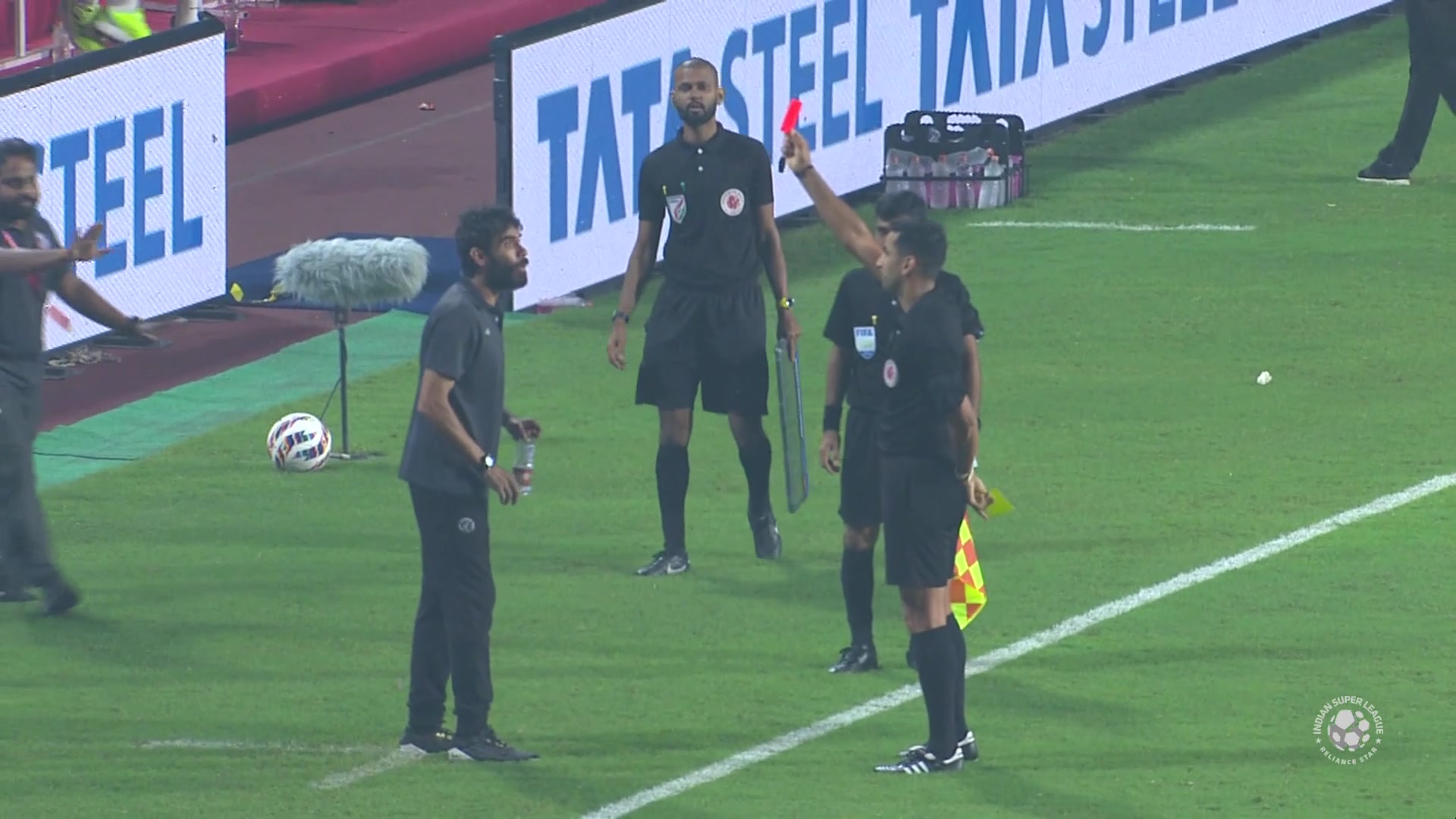 Red Card! Coach Jamil Gets Marching Orders