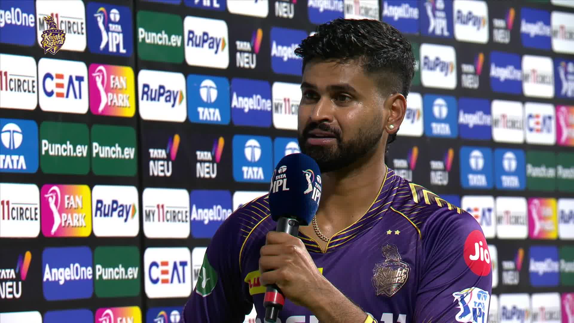 KKR vs MI - Post-Match Interview - Shreyas Iyer