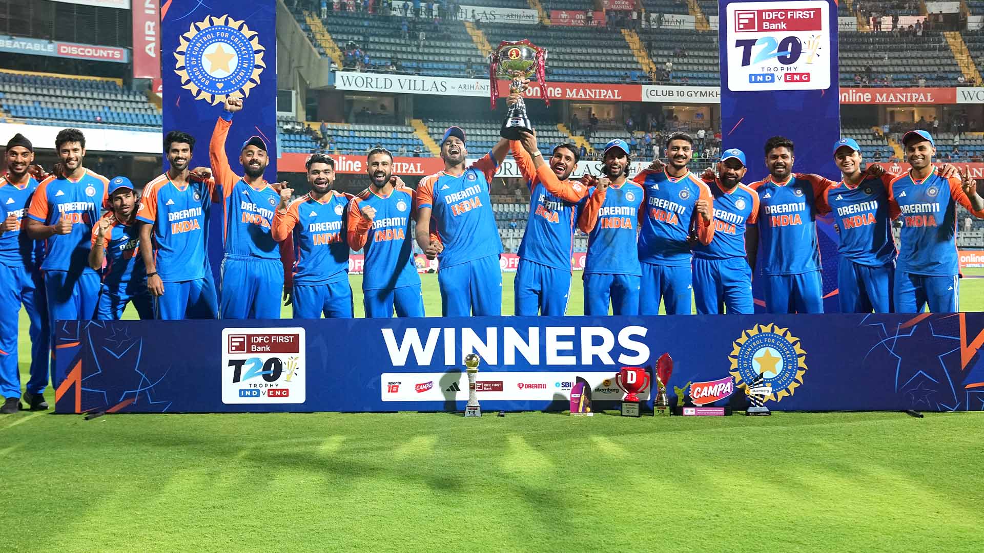 IND Cap Off Series with Emphatic Win Video | IDFC FIRST Bank IND vs ENG ...