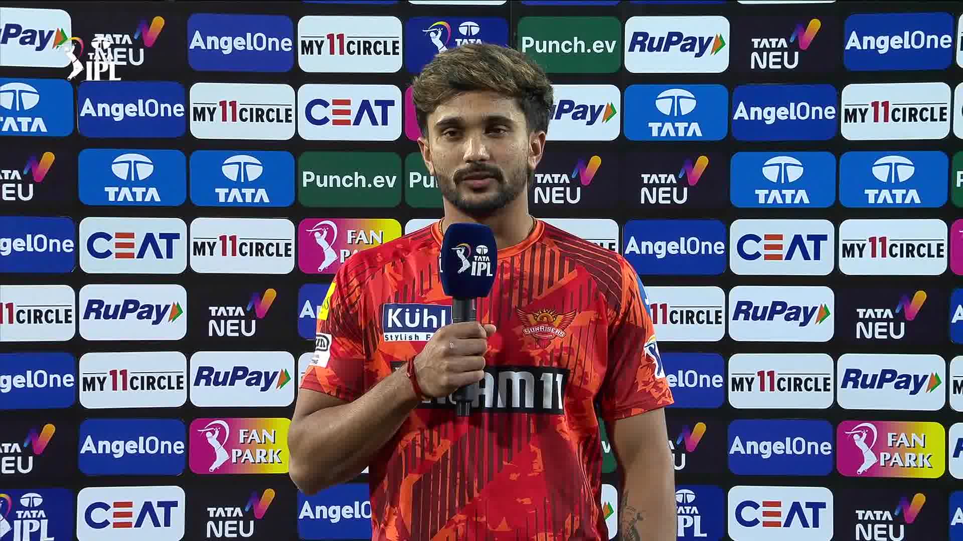 SRH vs CSK - Pre-Match Interview - Nitish Kumar Reddy