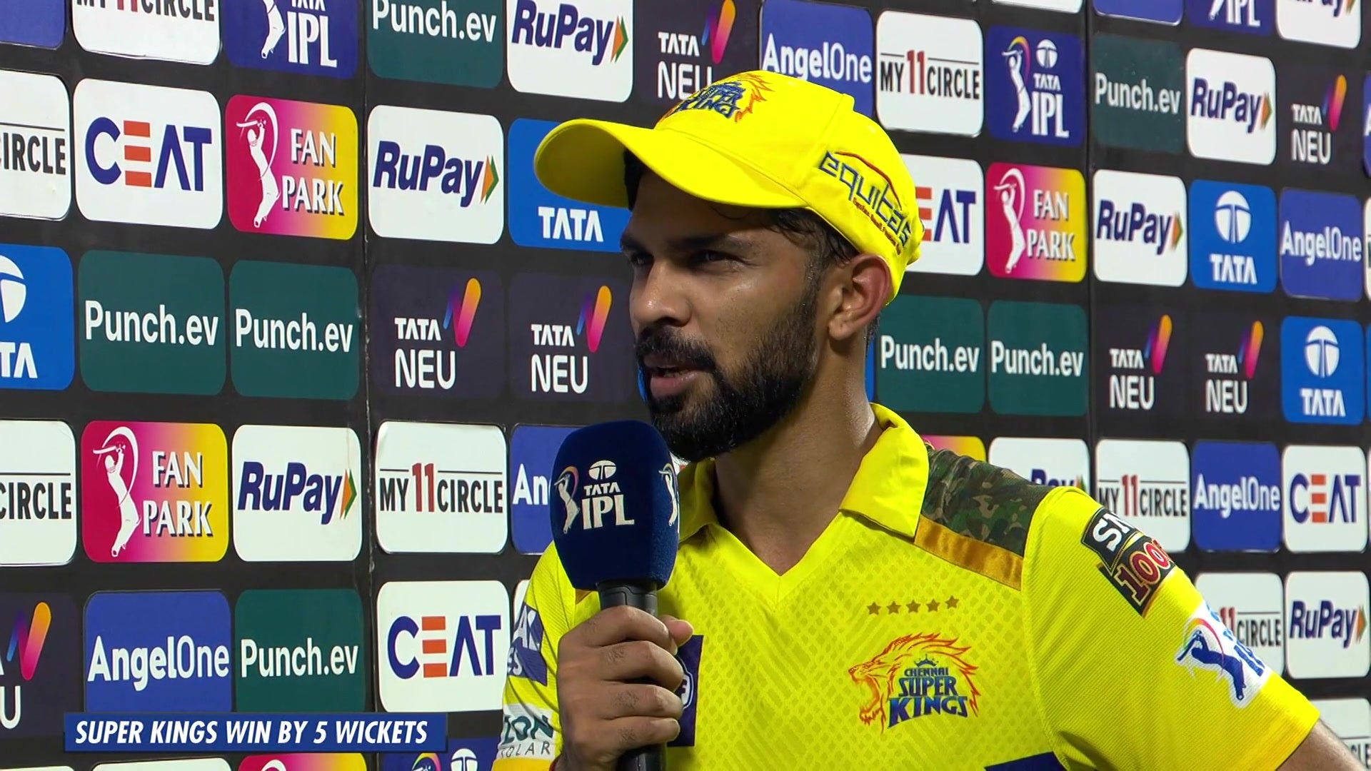 CSK Vs RR - Post-Match Interview - Ruturaj Gaikwad