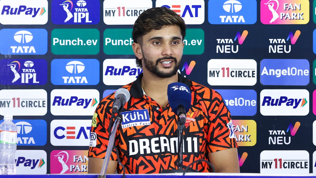 SRH vs RR - Nitish Kumar Reddy Press Conference