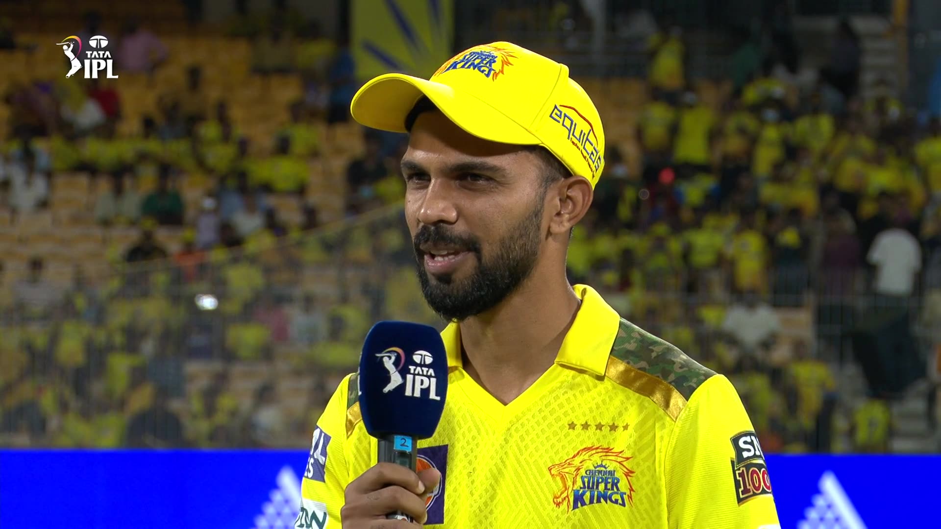 CSK vs KKR - Pre-Match Interview - Ruturaj Gaikwad