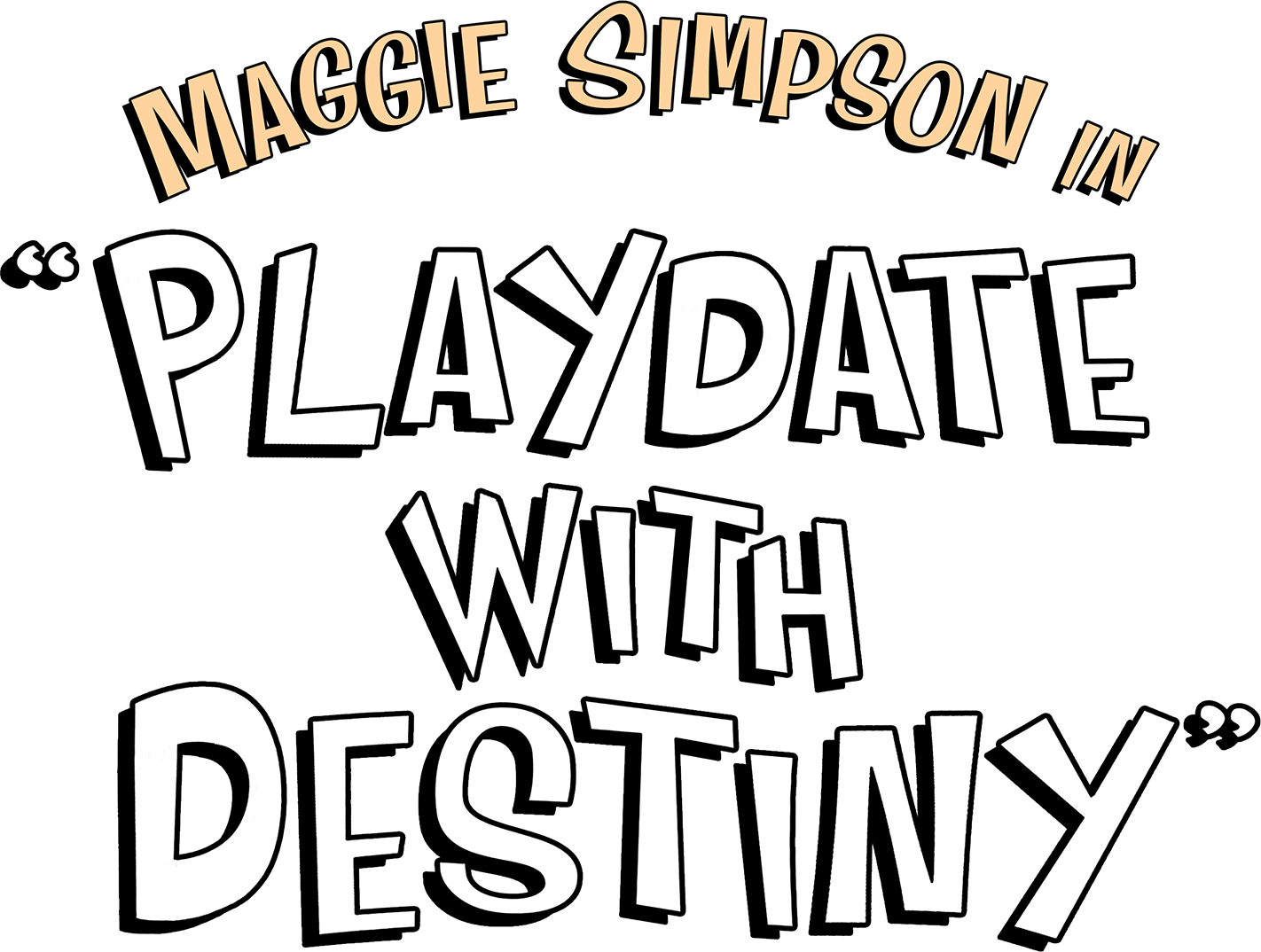 Maggie Simpson in "Playdate with Destiny" - Disney+