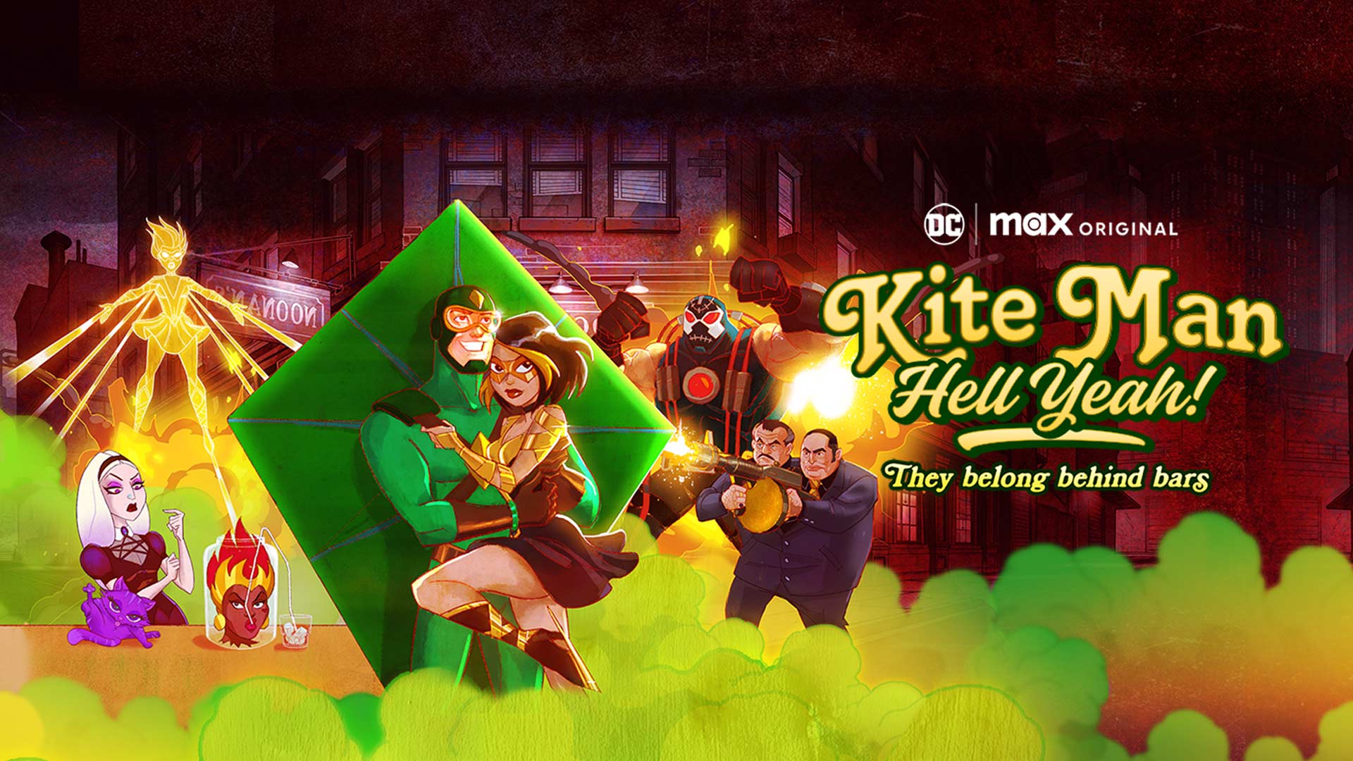 Stream kite-man-hell-yeah TV Show Online | Watcho