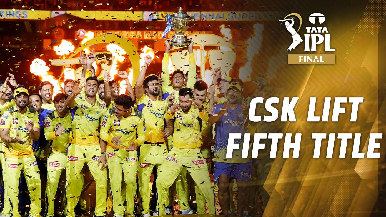 CSK's Trophy Celebration
