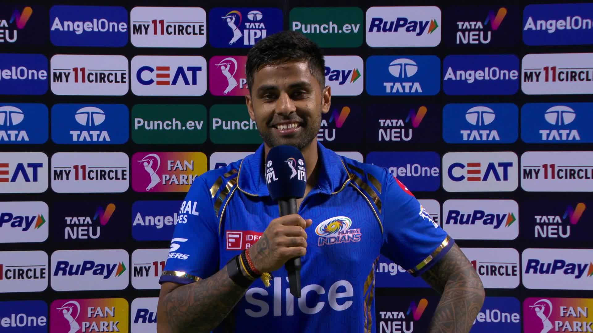 MI vs RCB - Post-Match Interview - Suryakumar Yadav