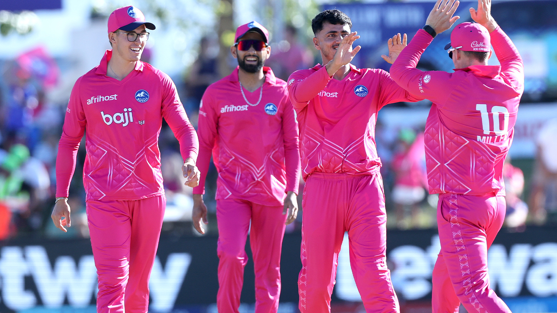 DSG Fall of Wickets vs PR