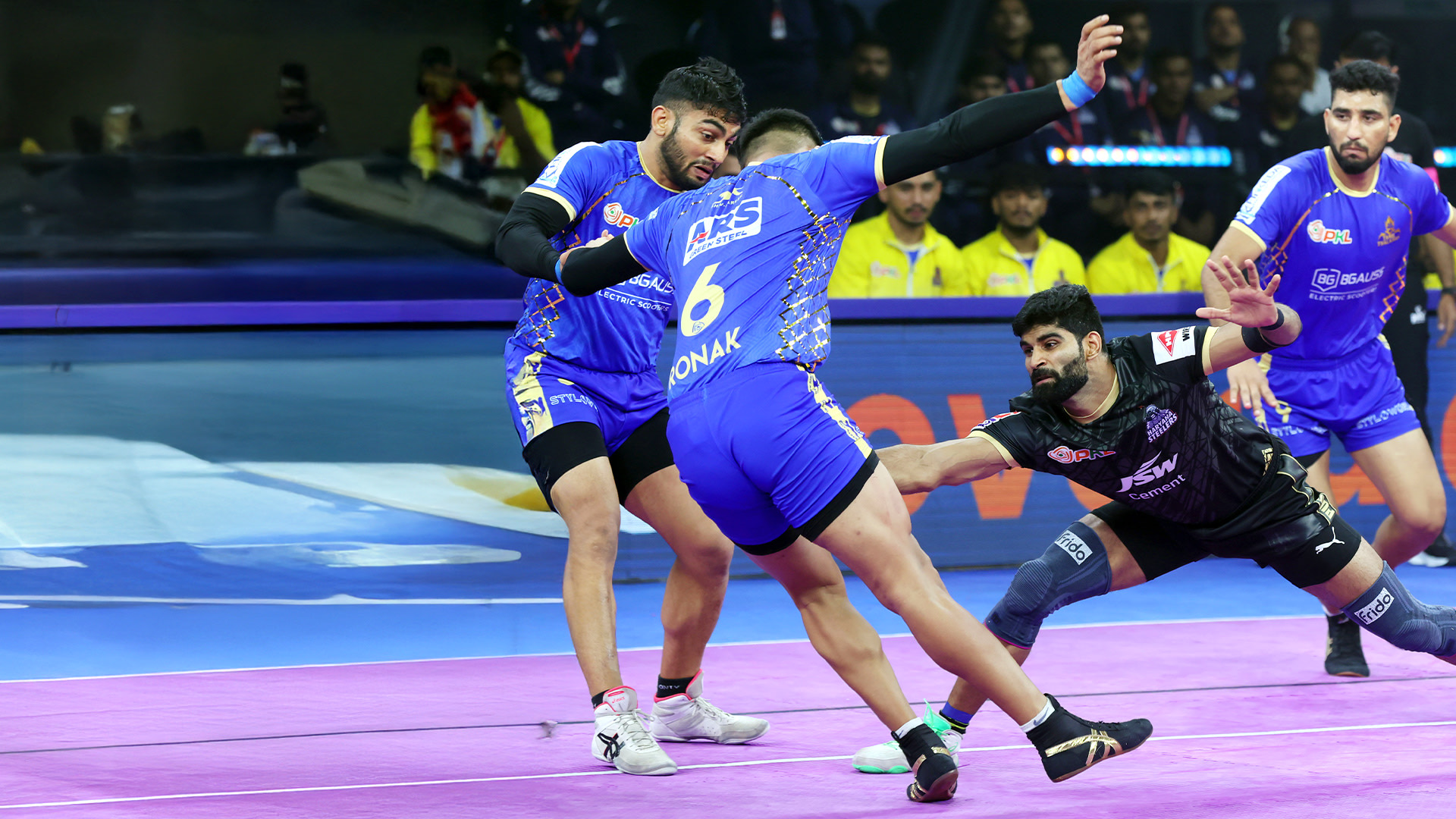 Tamil Thalaivas 45-33 Haryana Steelers Video | Pro Kabaddi League 2025 ...