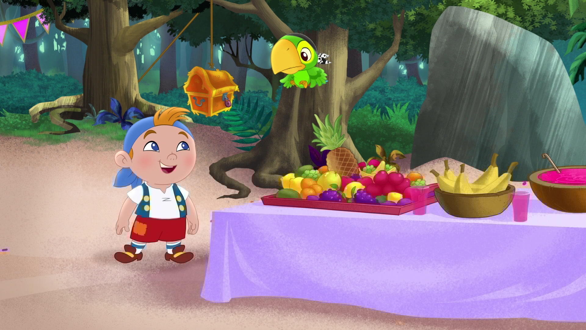 Nonton Jake's Awesome Surprise / Aye, Aye Cap'n-Cap'n Season 3 Episode ...