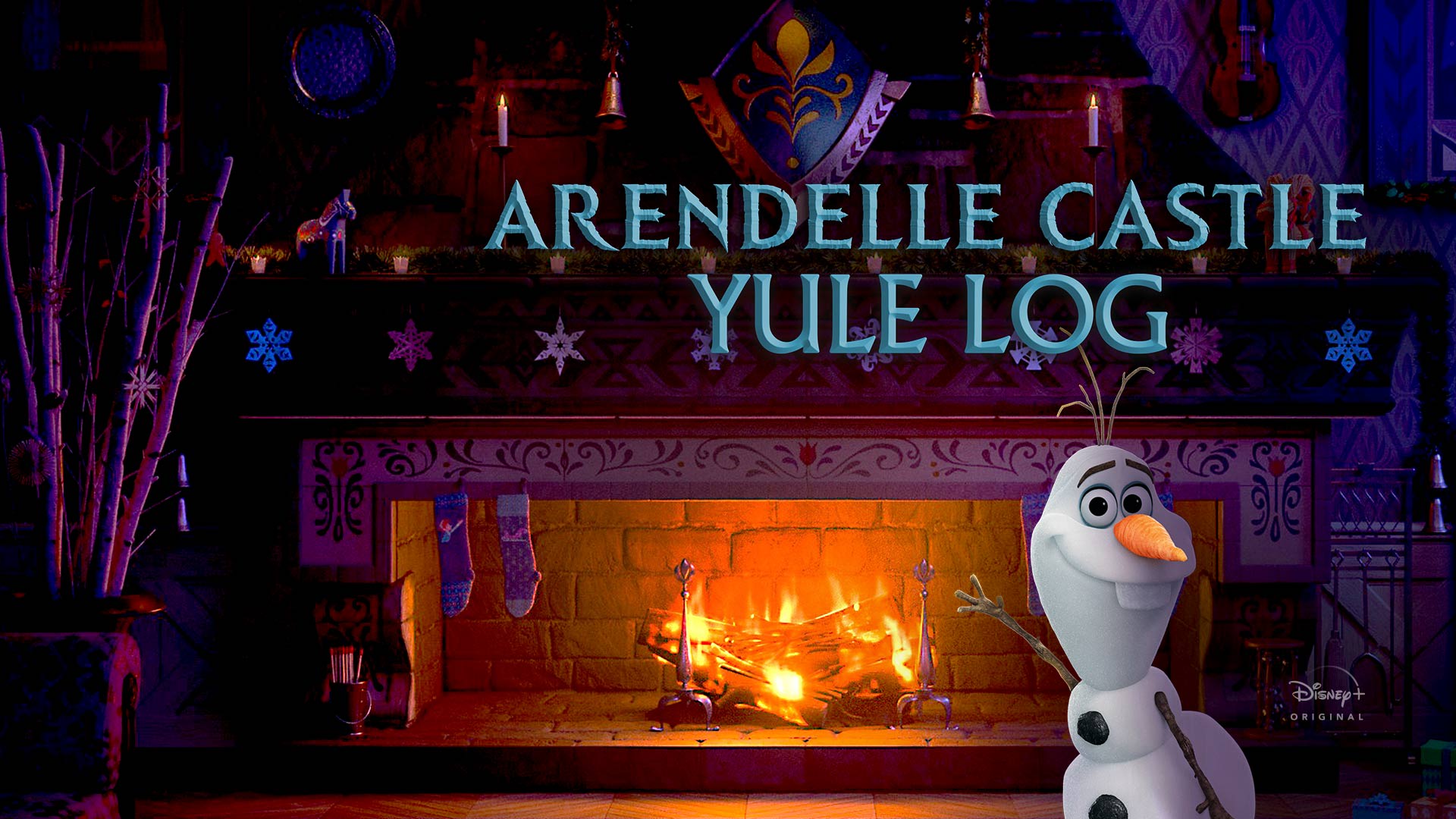 Arendelle Castle Yule Log - Trailer - Disney+ Hotstar