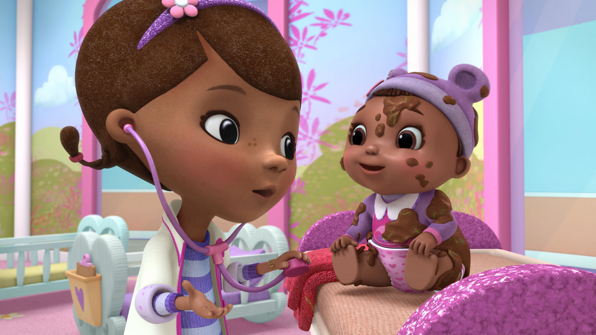 Nonton CeCe's First Bath / The Most Impatient Patient Season 4 Episode ...