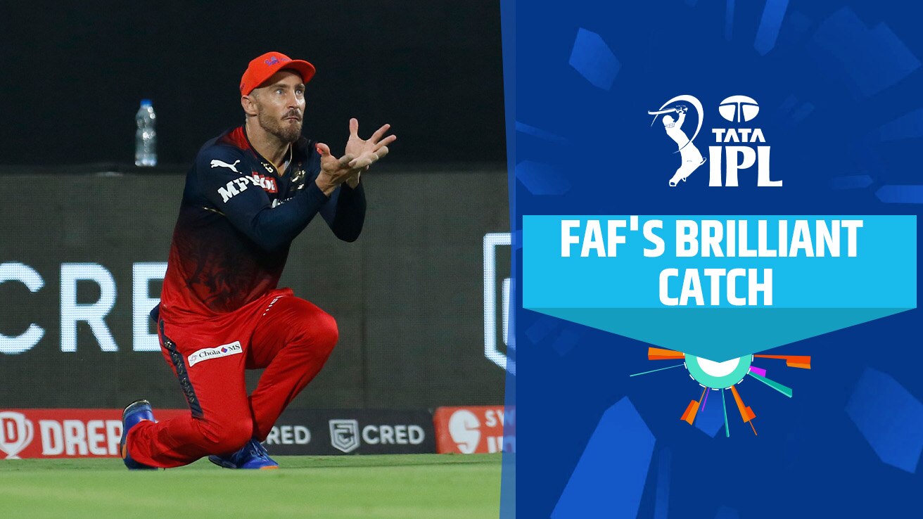 Faf Grabs A Stunning Catch!