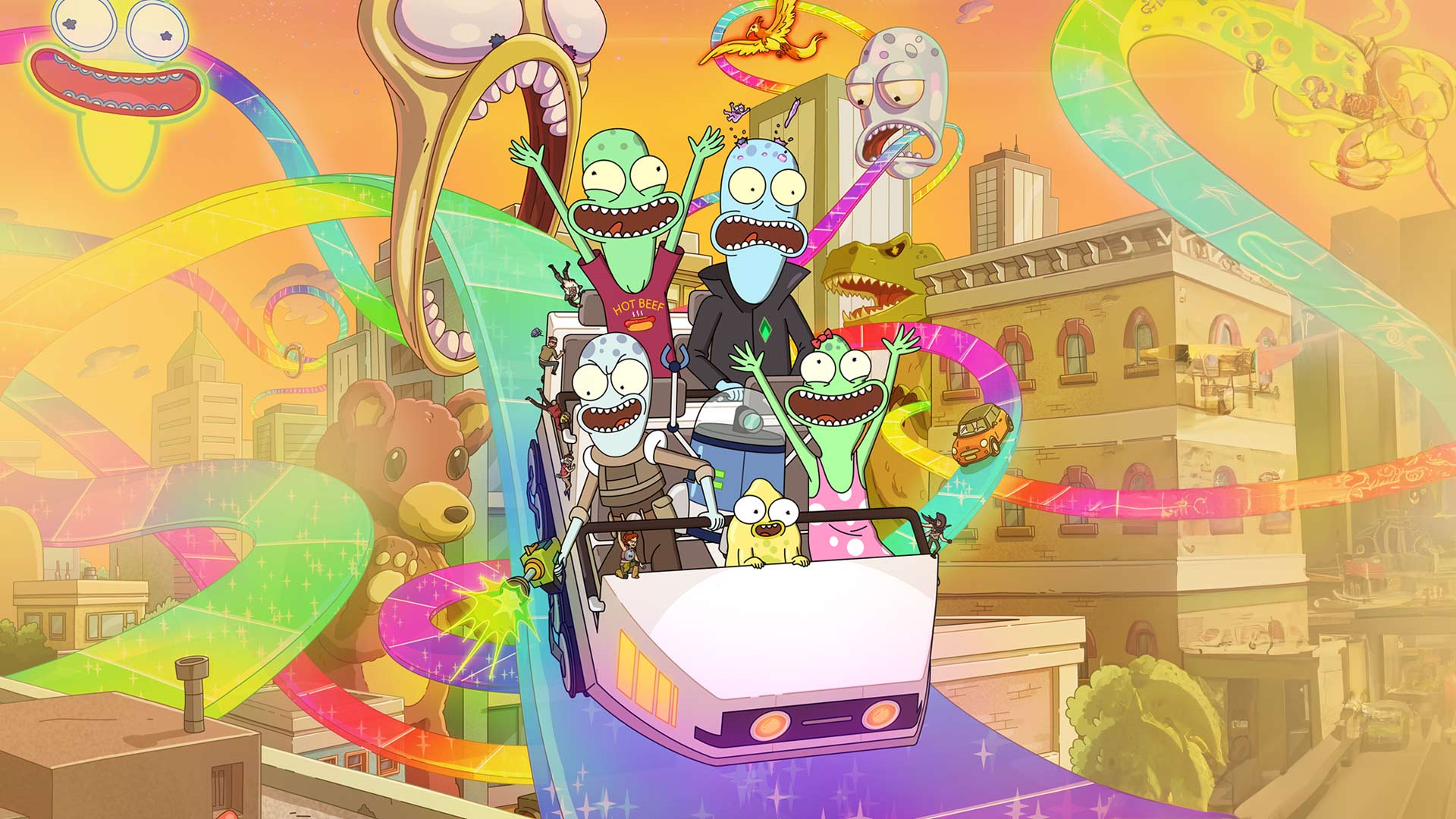 Solar Opposites Comedy Series, now streaming on Disney+