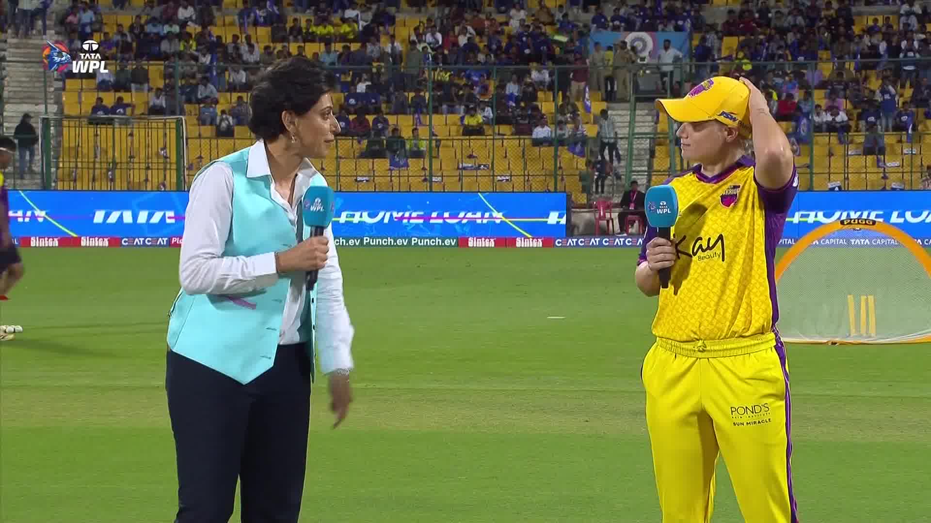 Mi Vs Upw - Pre-Match Interview - Alyssa Healy
