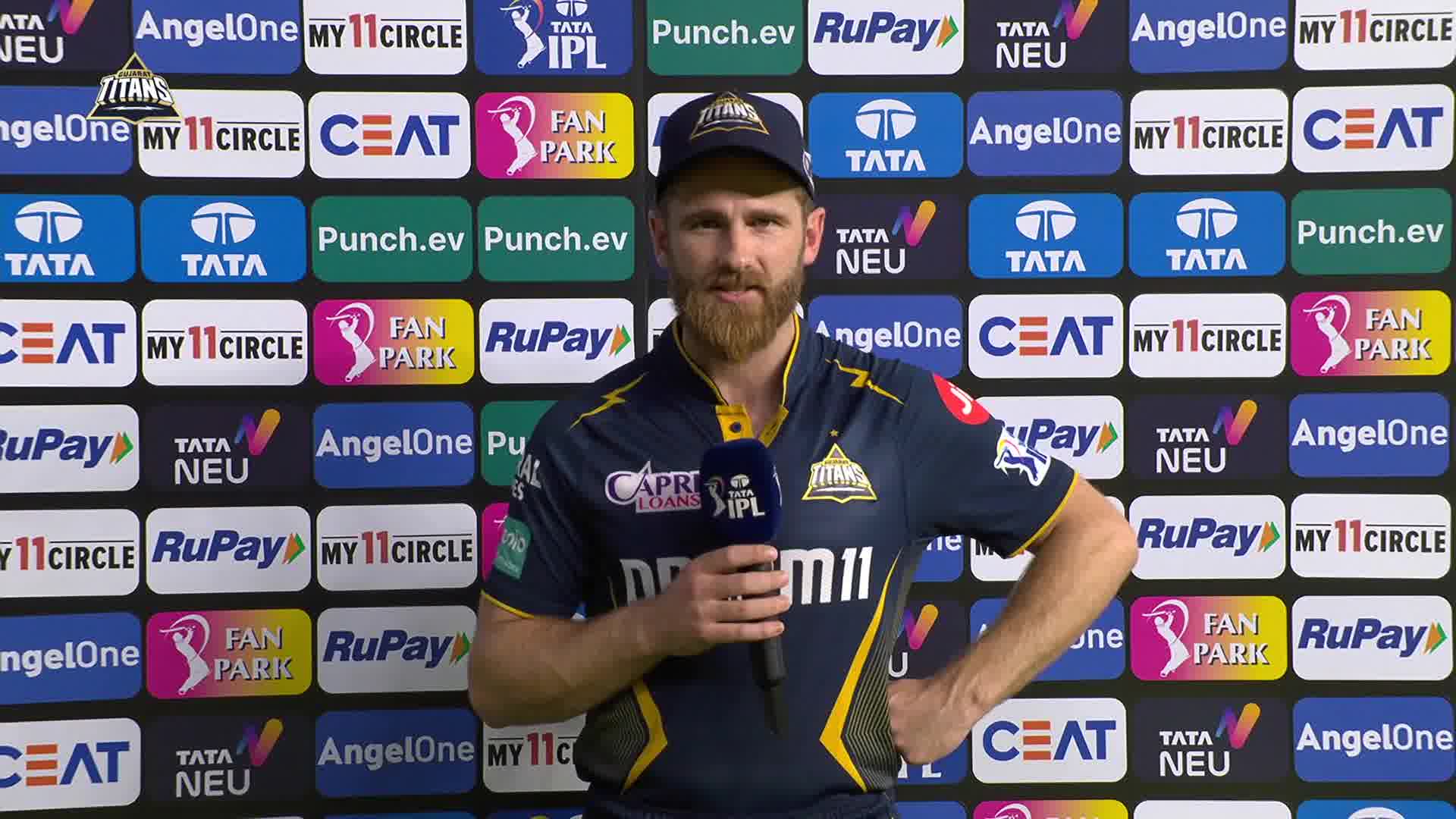 GT Vs PBKS - Innings Break Interview - Kane Williamson
