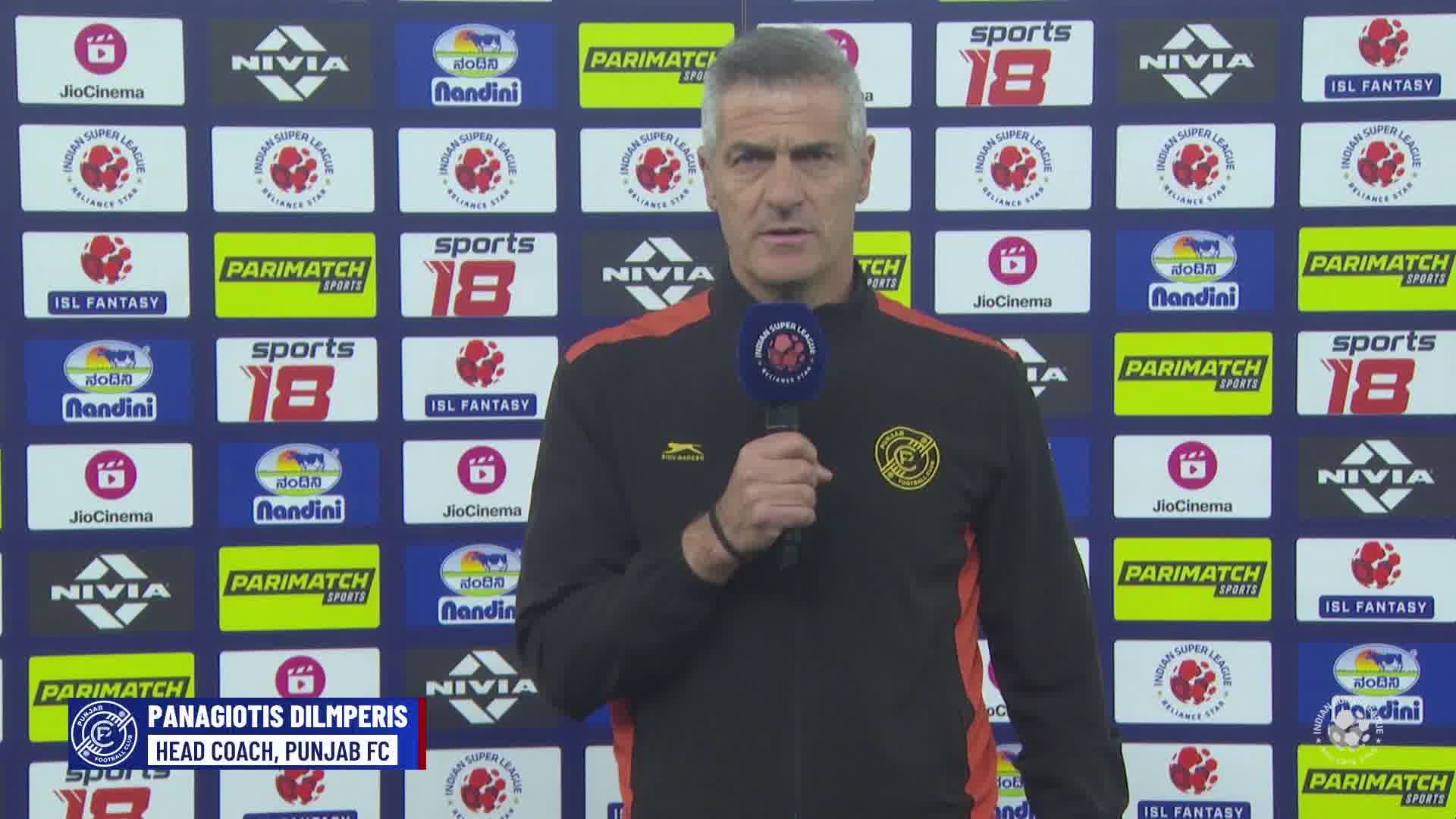PFC vs JFC - Post-Match Interview - Panagiotis Dilmperis