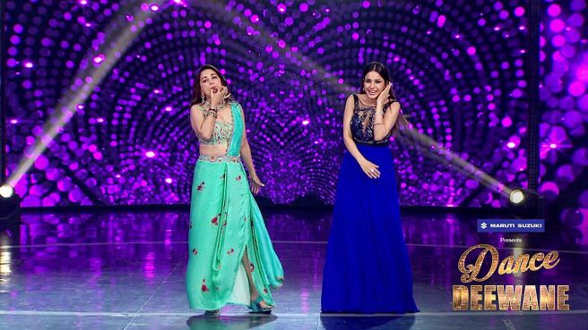 Madhuri-Shehnaaz's dance duet - JioHotstar