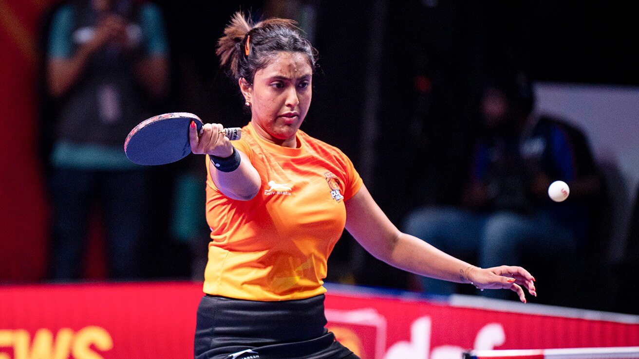 PBG Bengaluru Smashers vs Puneri Paltan Table Tennis - Best Smashes