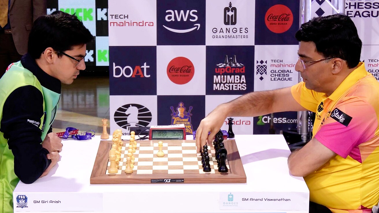 Global Chess League - Ganges Grandmasters vs PBG Alaskan Knights Video ...