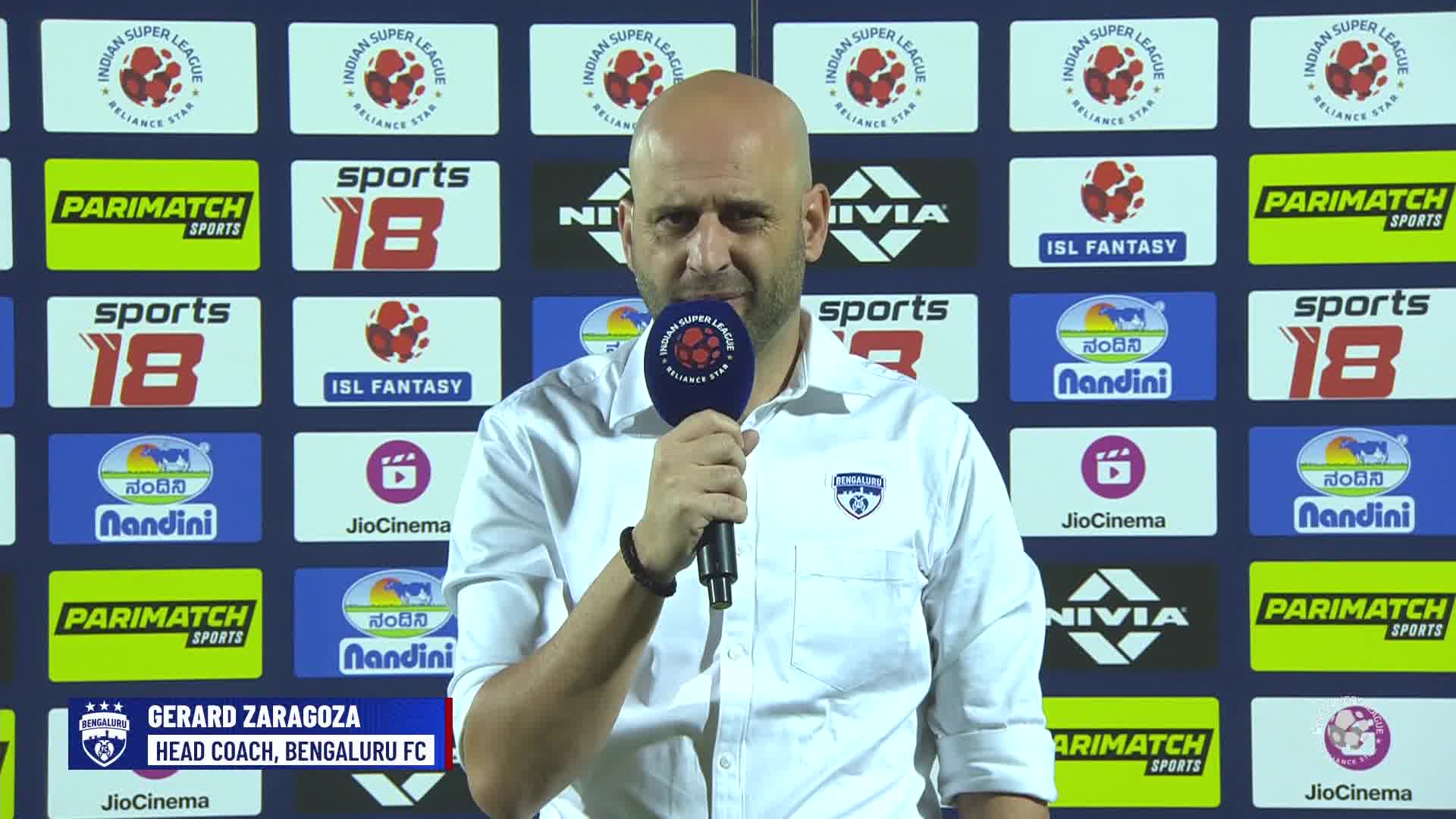 HFC vs BFC - Post-Match Interview - Gerard Zaragoza