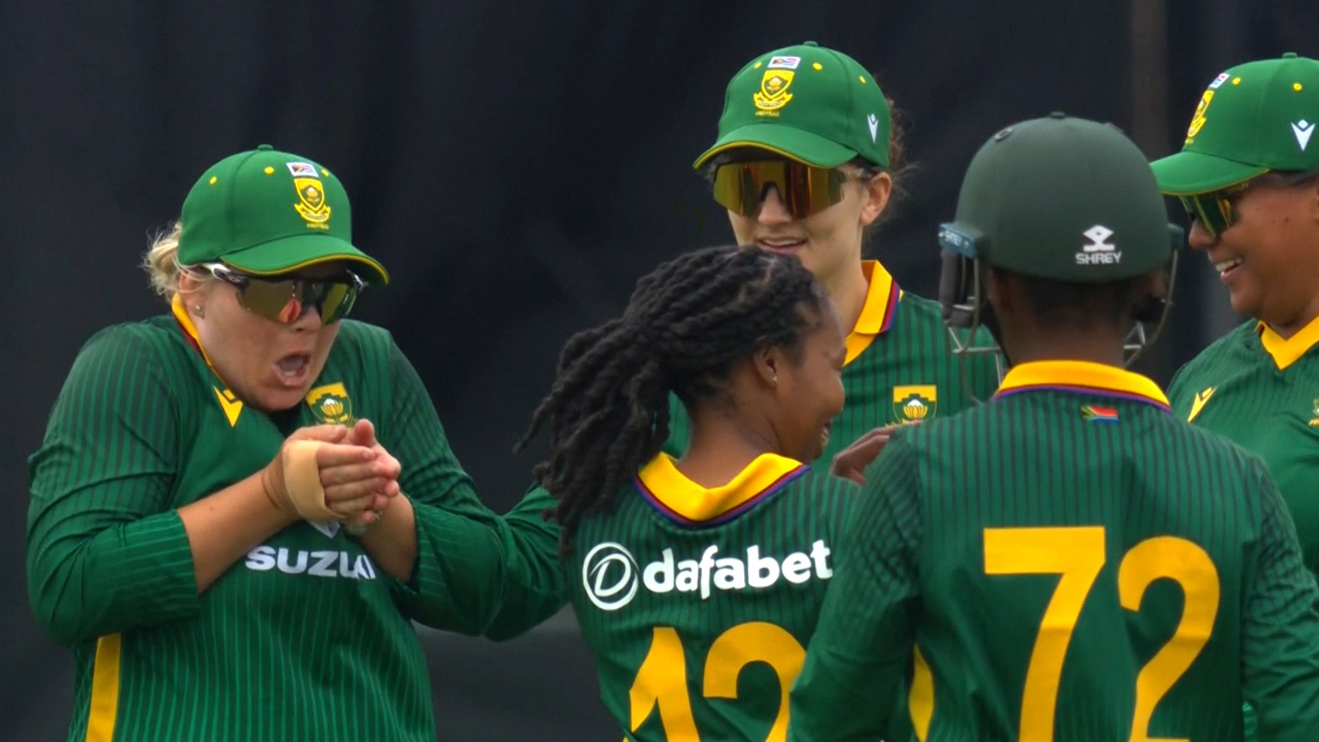 IRE Fall of Wickets vs SA, 1st ODI
