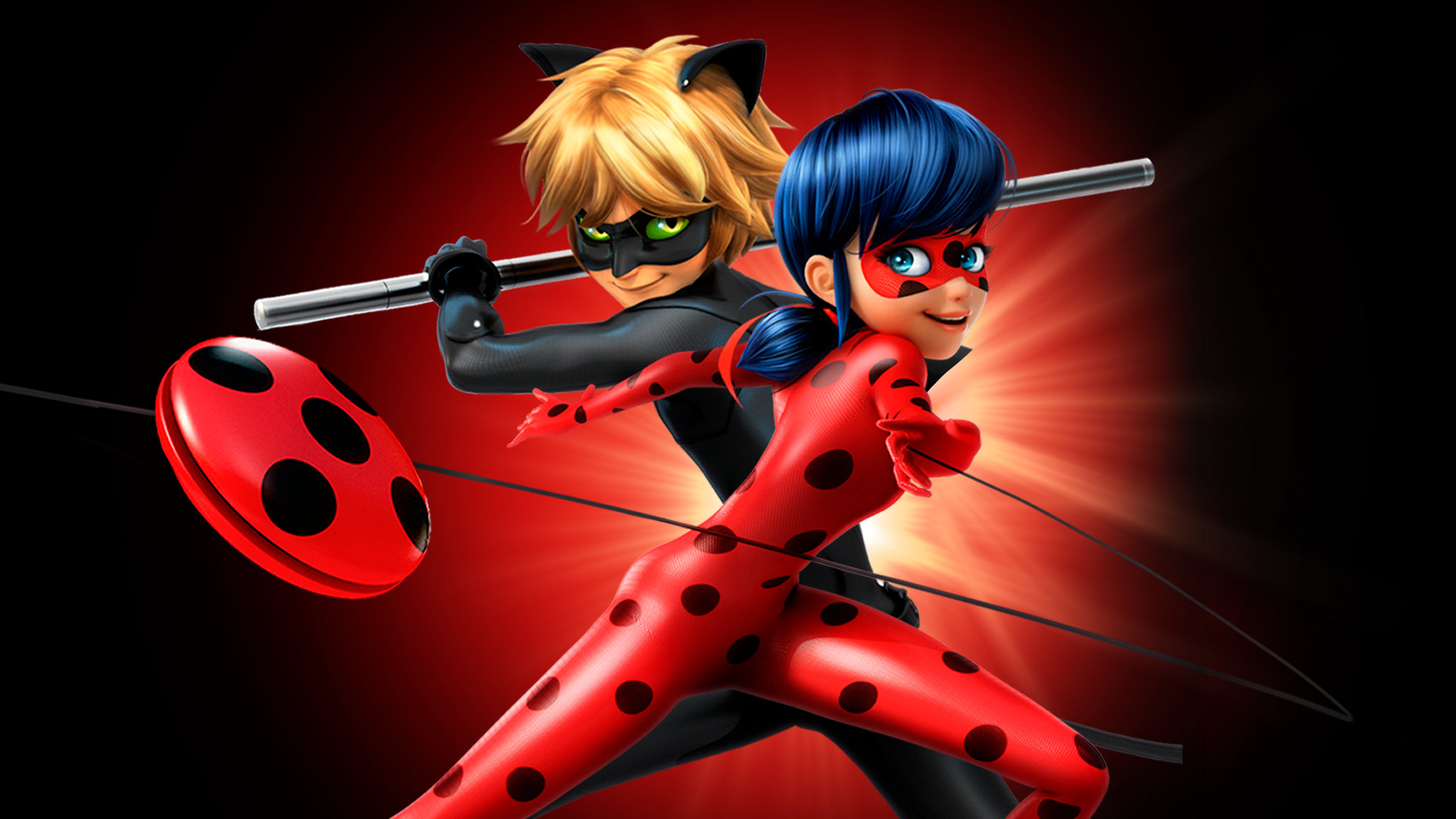 ซีรีส์ Miraculous Tales of Ladybug & Cat Noir Romance Kids Super Heroes ...