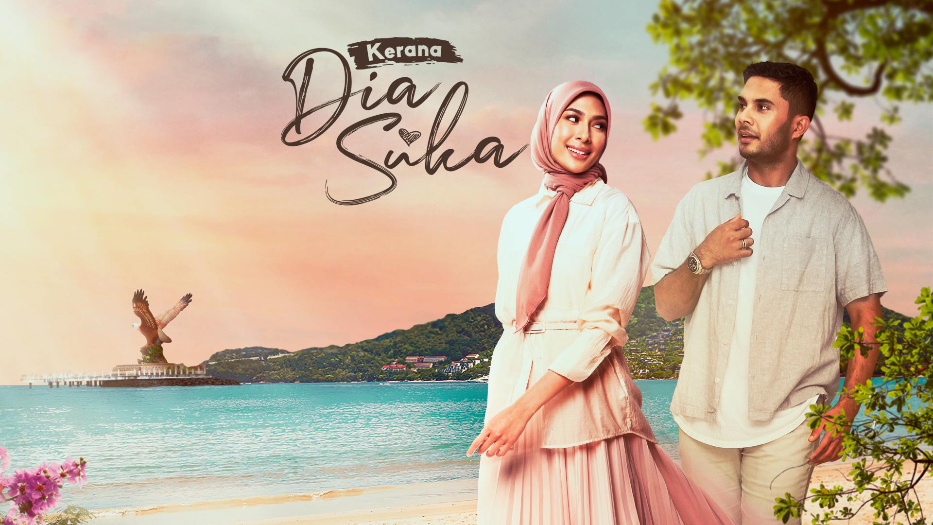 Kerana Dia Suka Romance Family Series, now streaming on Disney+