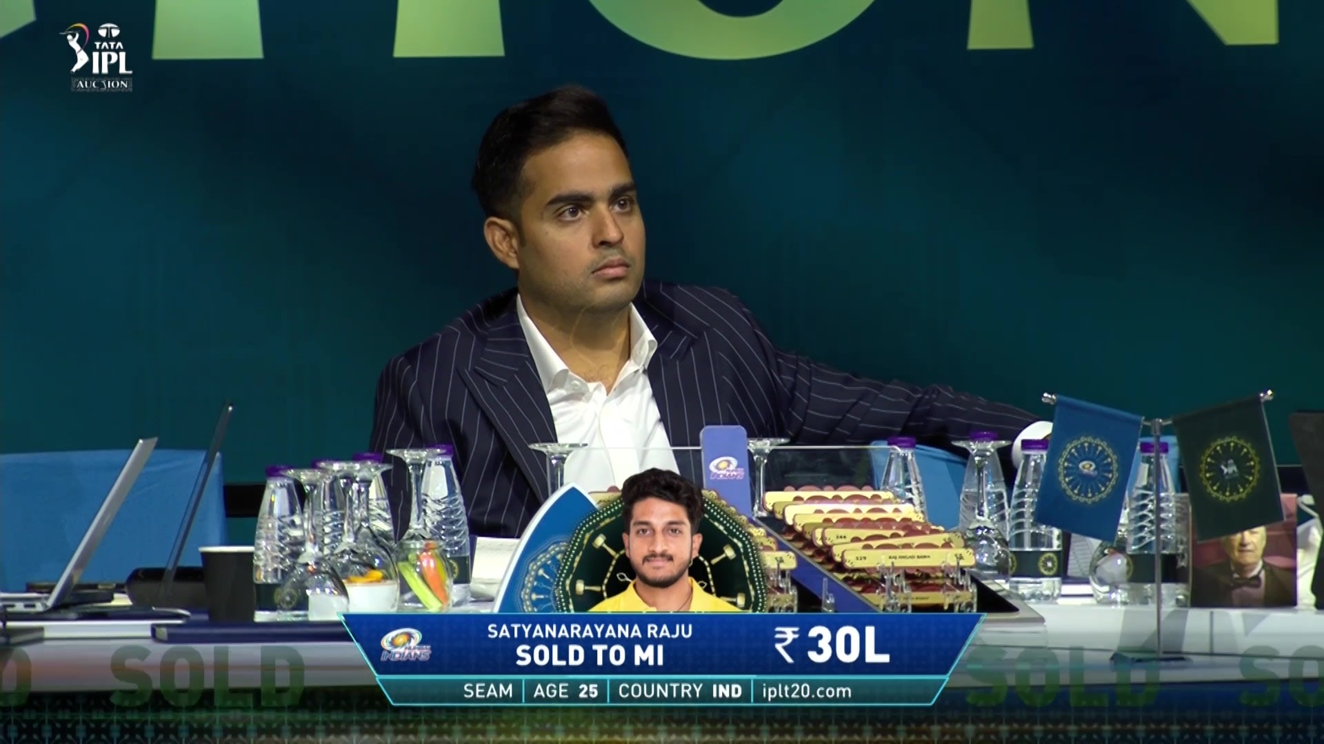 30 L! MI Rack Up Satyanarayana Raju