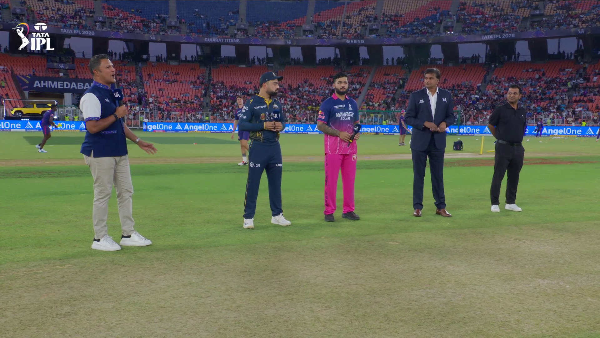 Toss! RR Chose To Bat