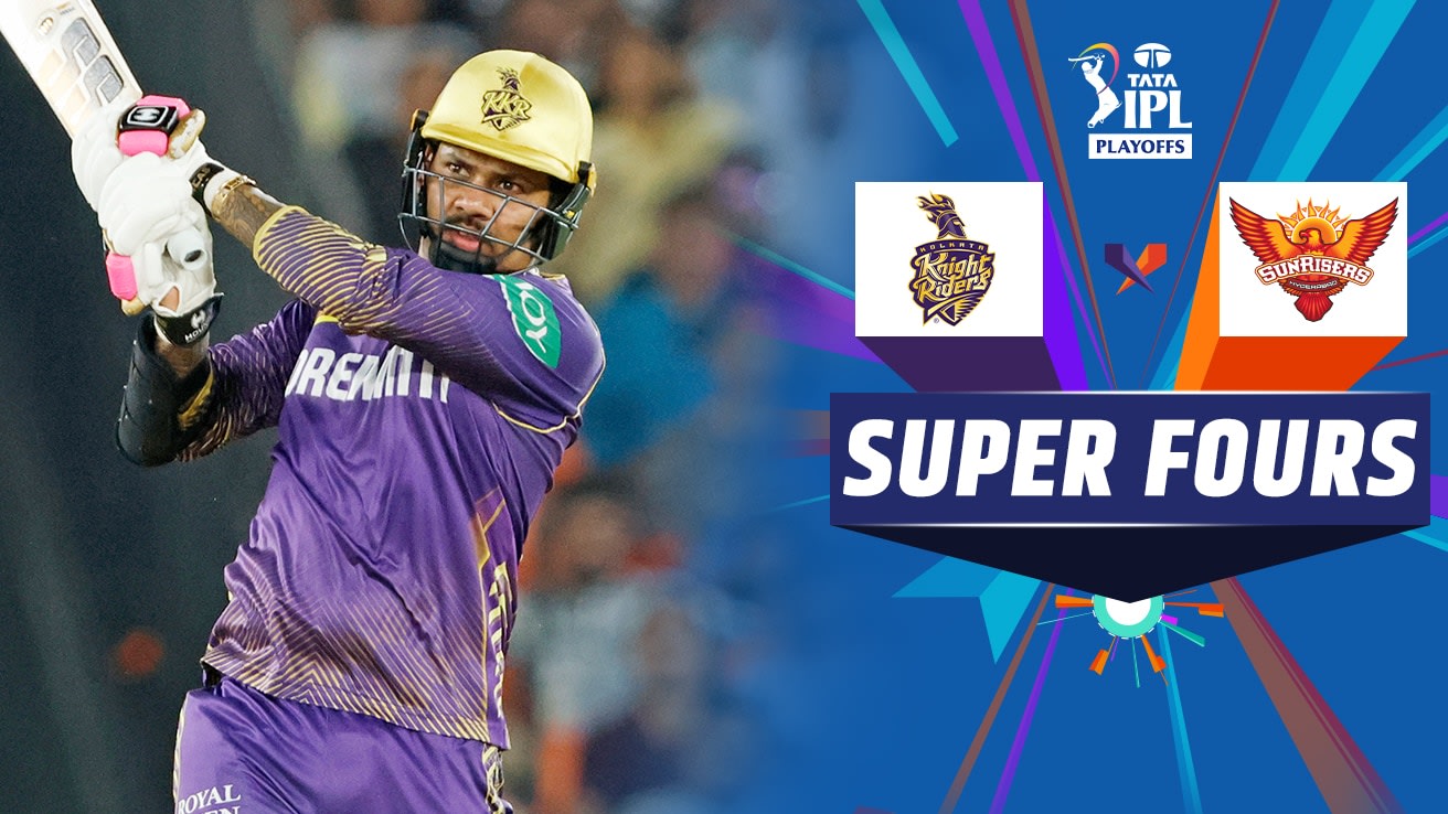 Qualifier 1 - KKR vs SRH - KKR Super 4s