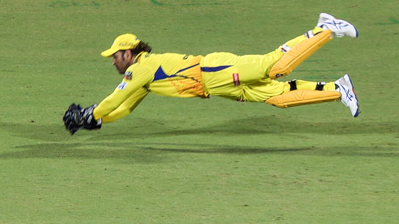 Dhoni's Superb Catch In All Angles