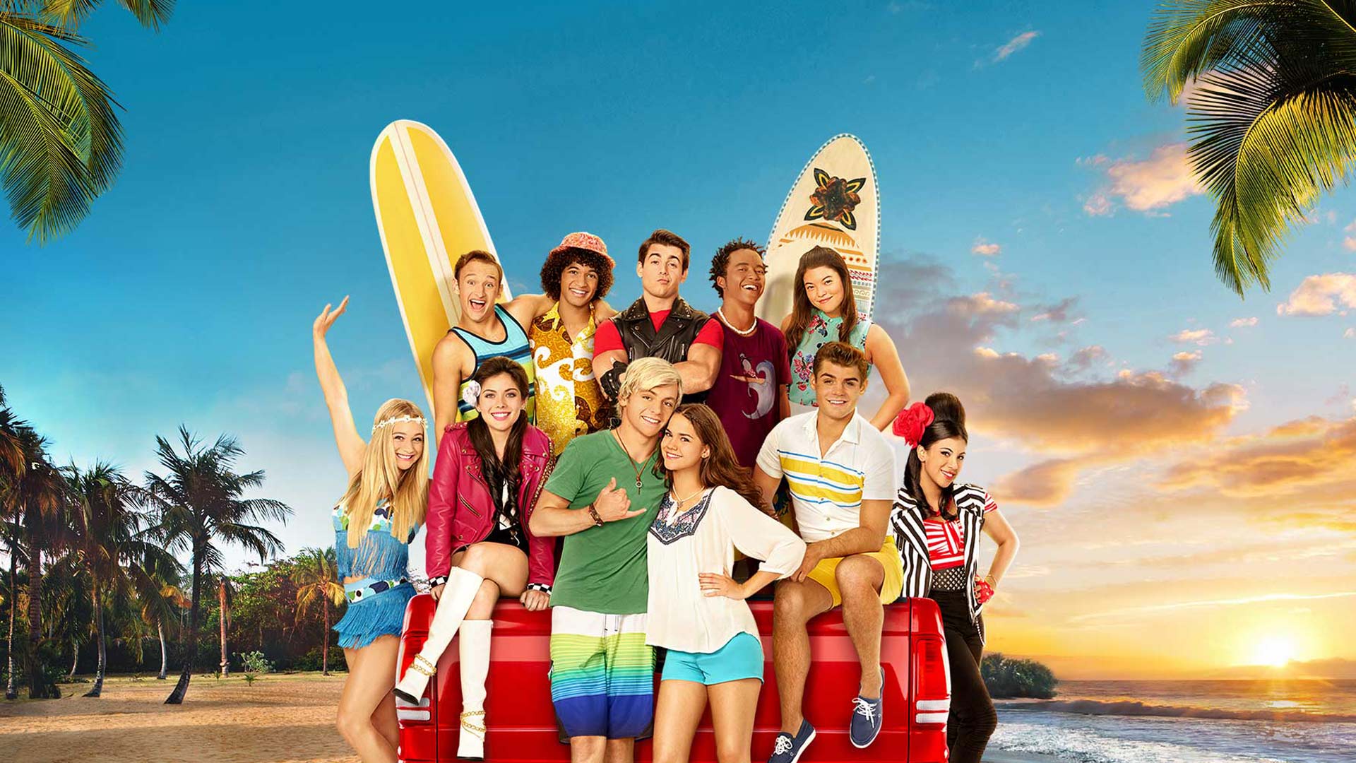 Teen Beach 2 on Disney+ Qatar | English Korean French (Parisian ...