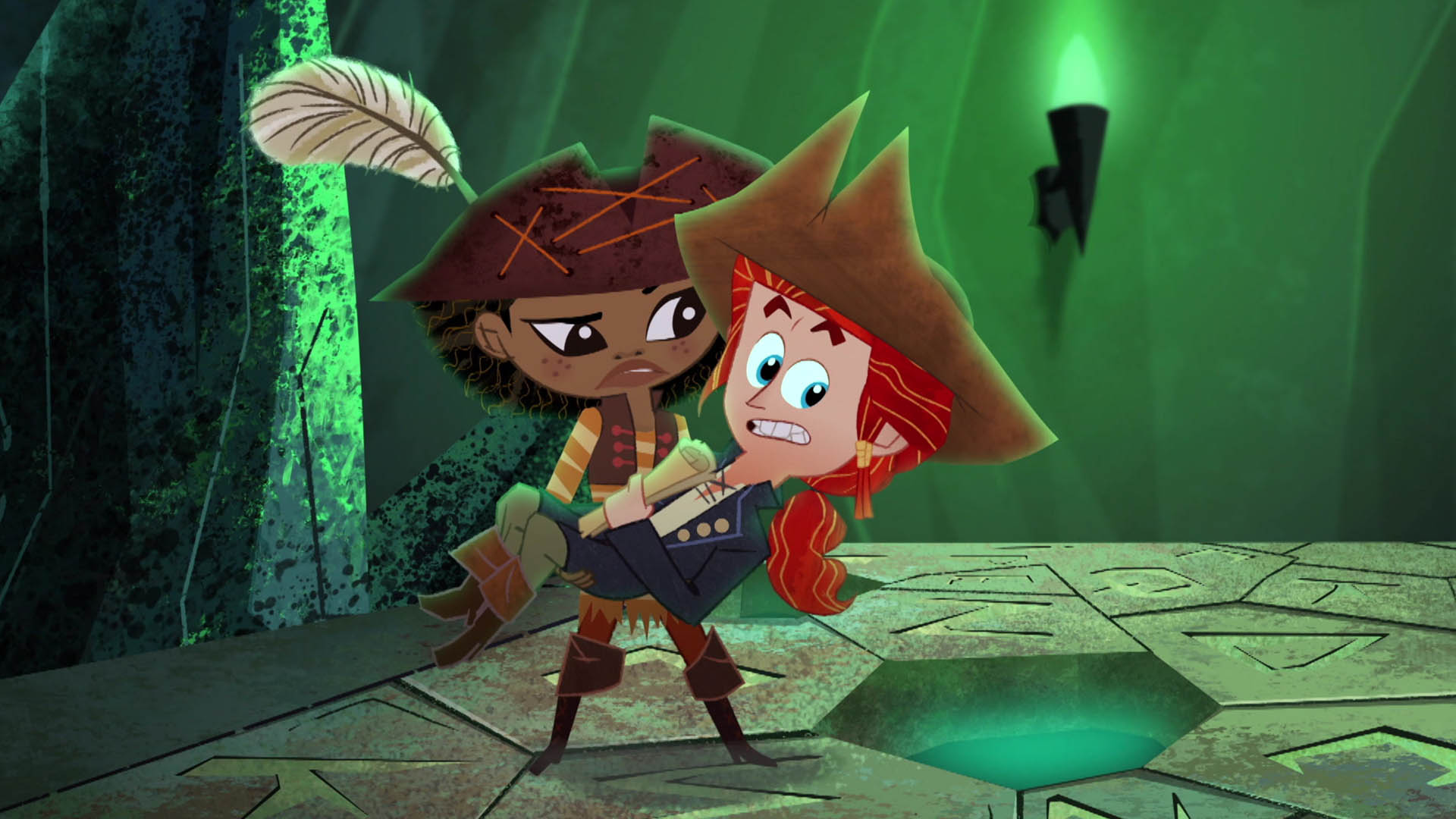 Nonton The Pirates, the Parrot, the Puzzles and the Talking Boats ...