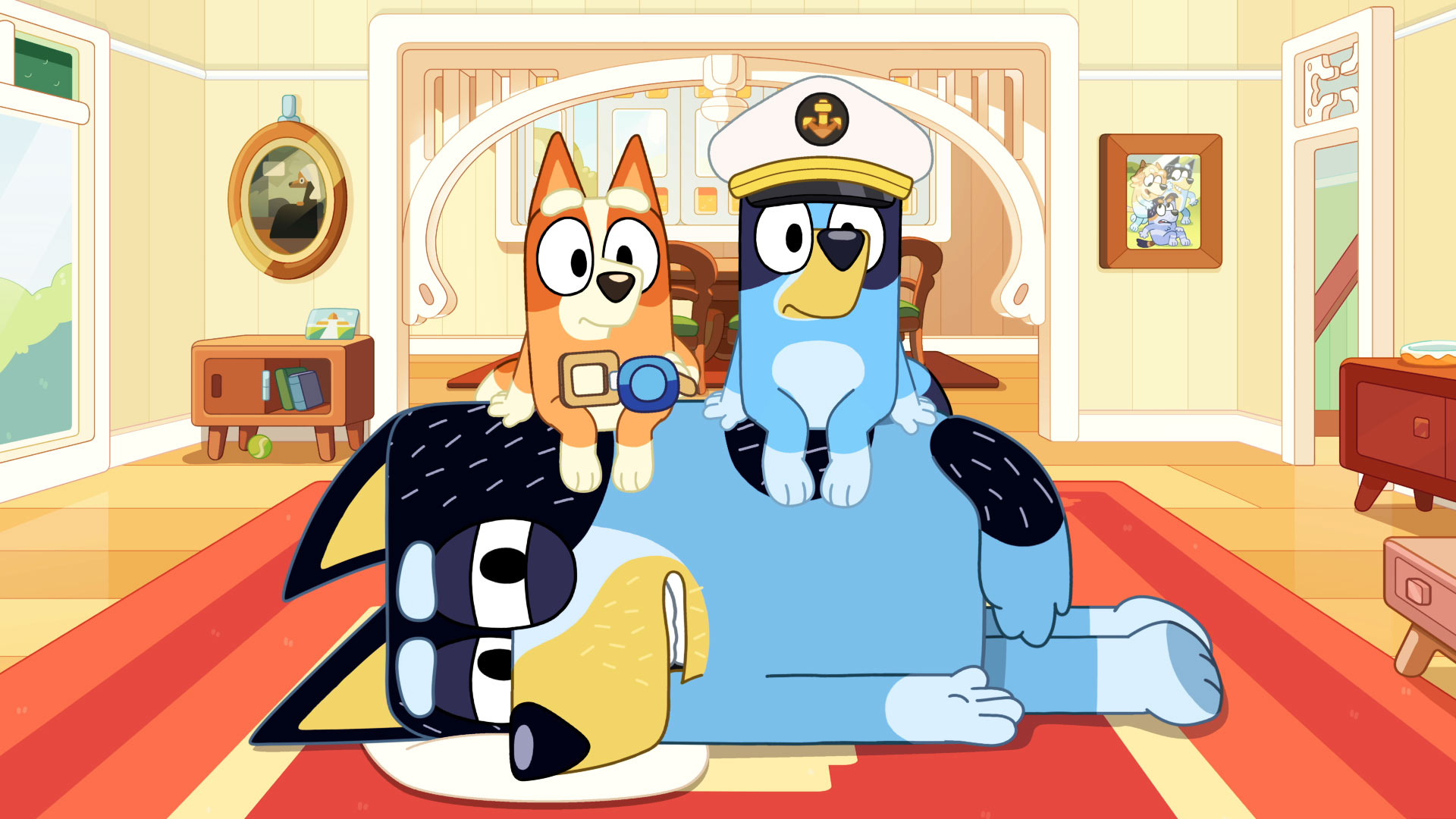 Watch bluey only on Watcho