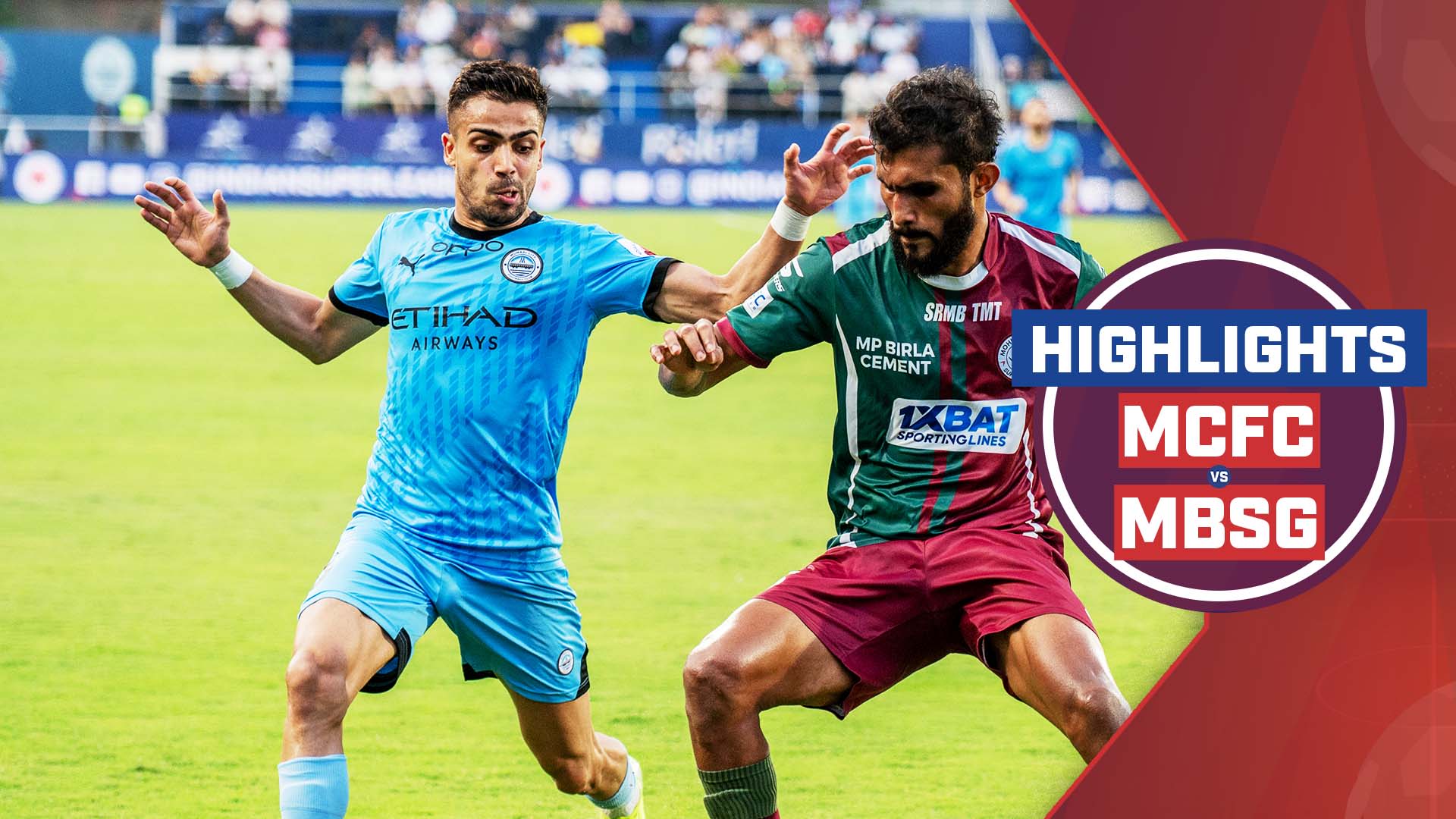 MCFC 2-2 MBSG Video | Indian Super League 2024/25 Match JioHotstar