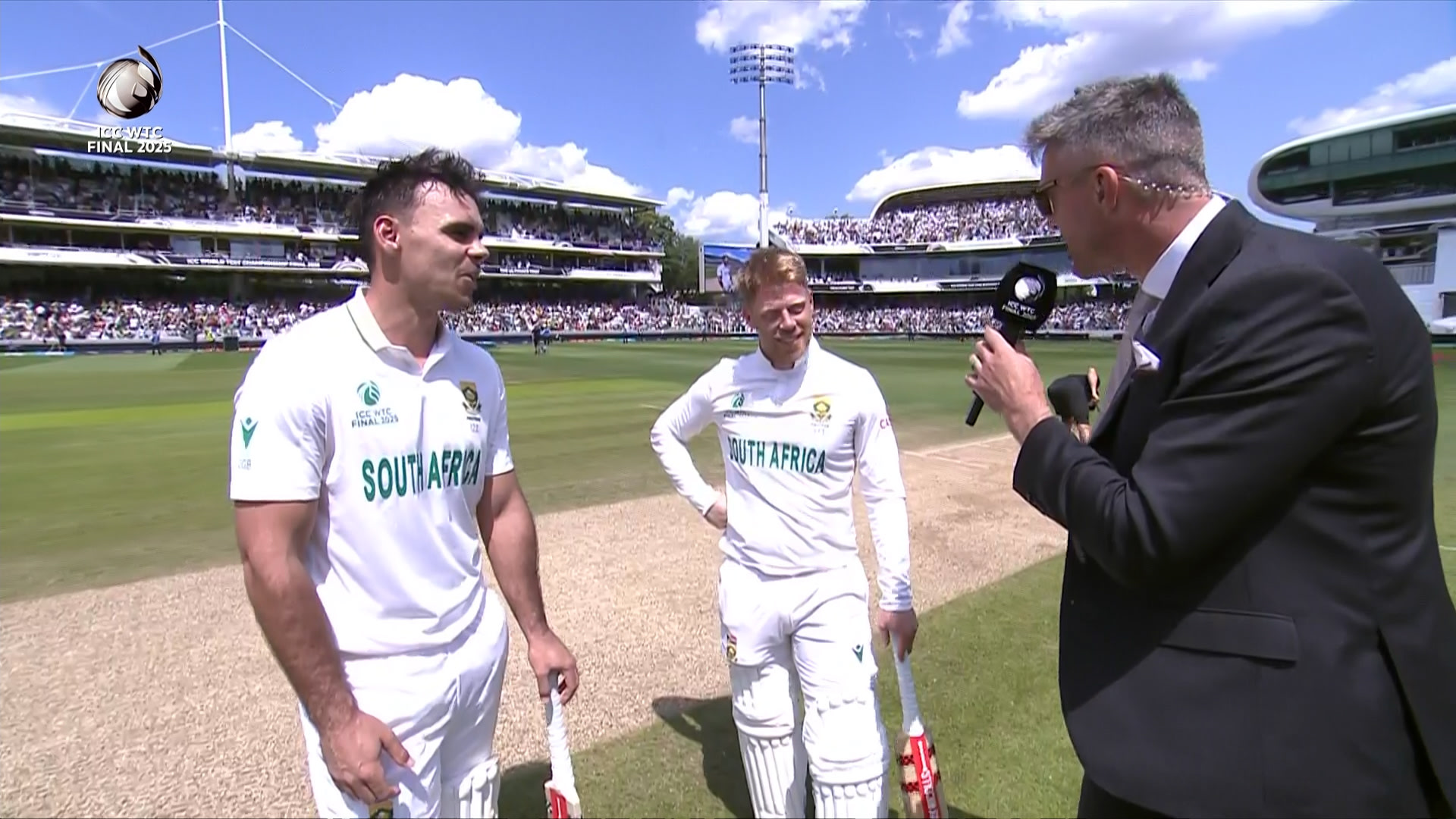 Verreynne, Bedingham React After Win