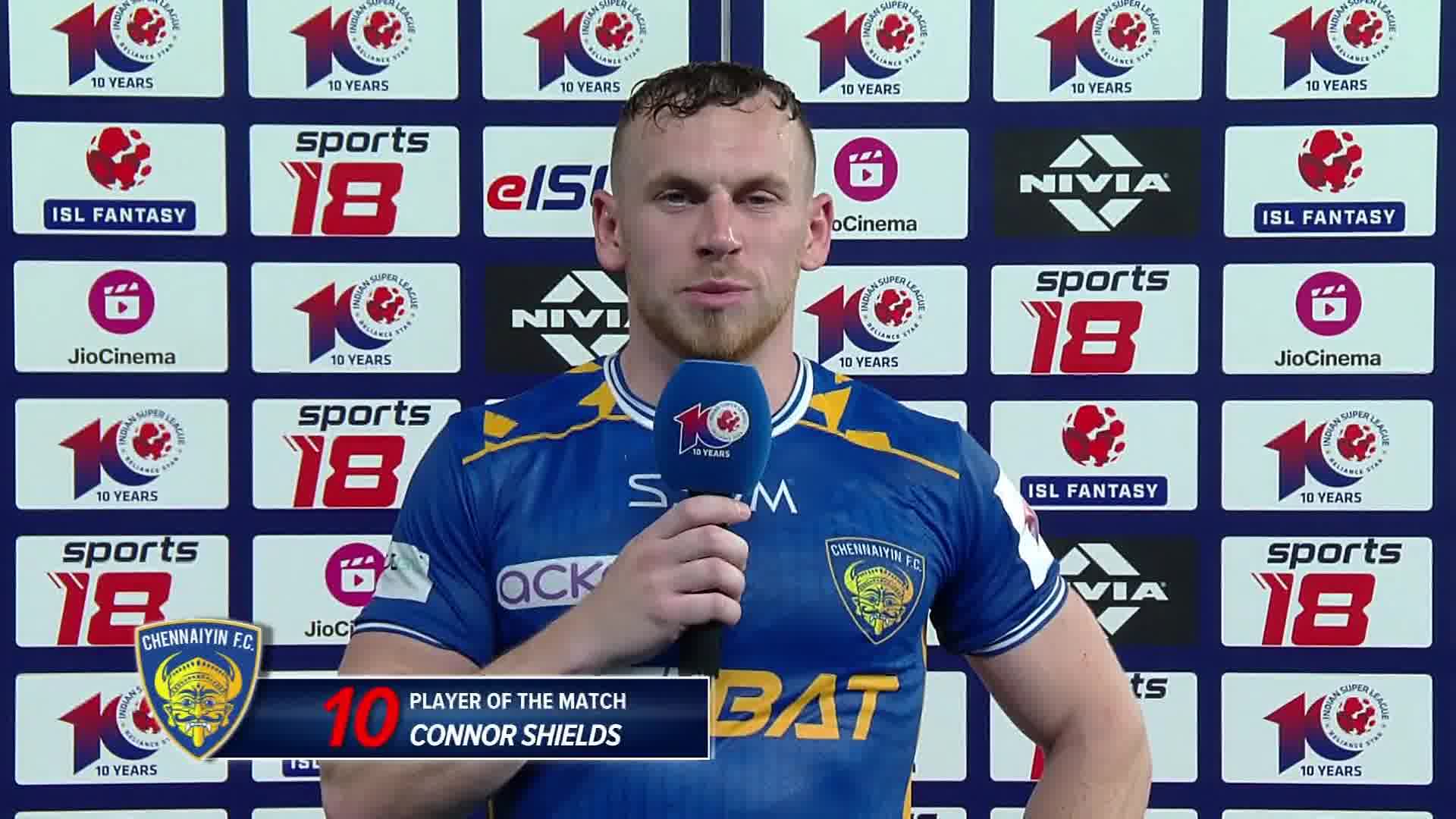 CFC vs OFC - Post-Match Interview - Connor Shields