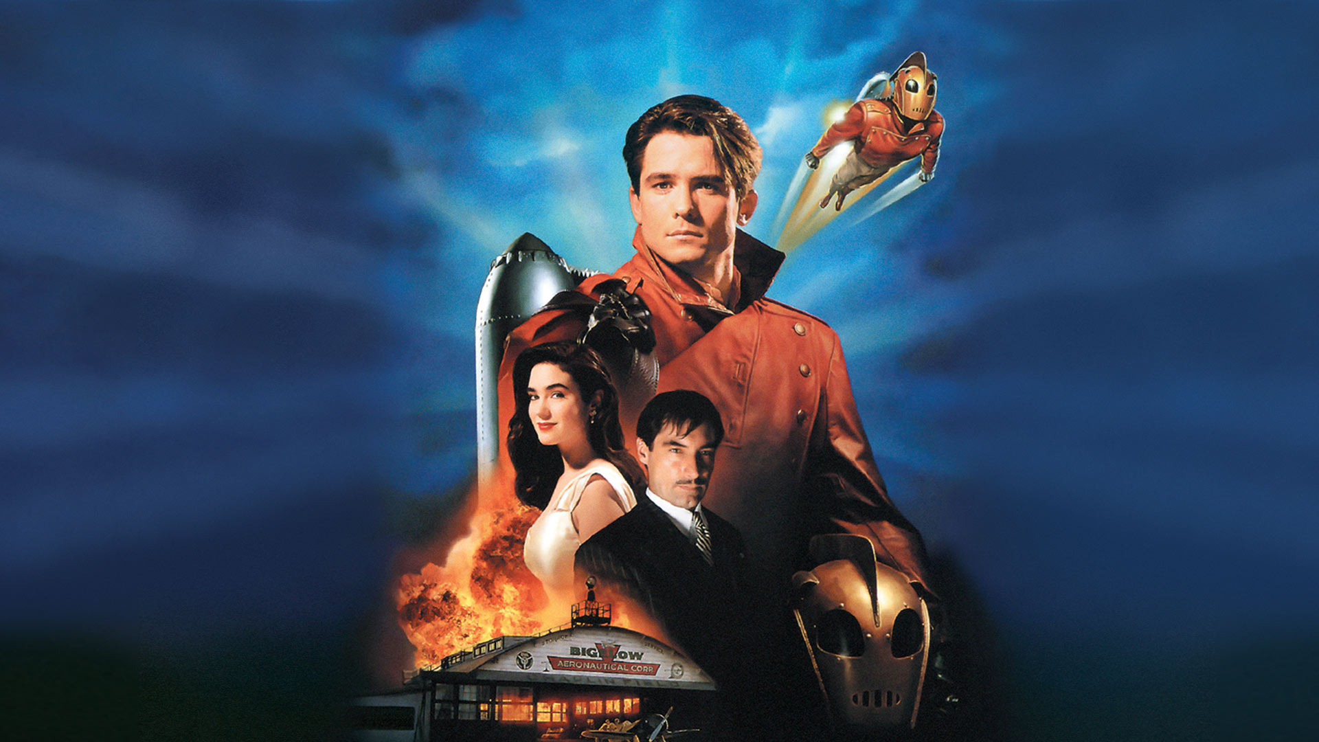 The Rocketeer on Disney+ UAE | English German Spanish Castilian ...