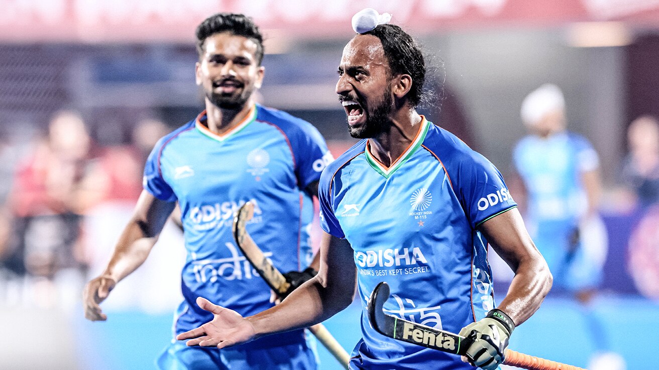 India 2(4)-2(2) Netherlands Video | FIH Men's Pro League 2023/24 Match ...