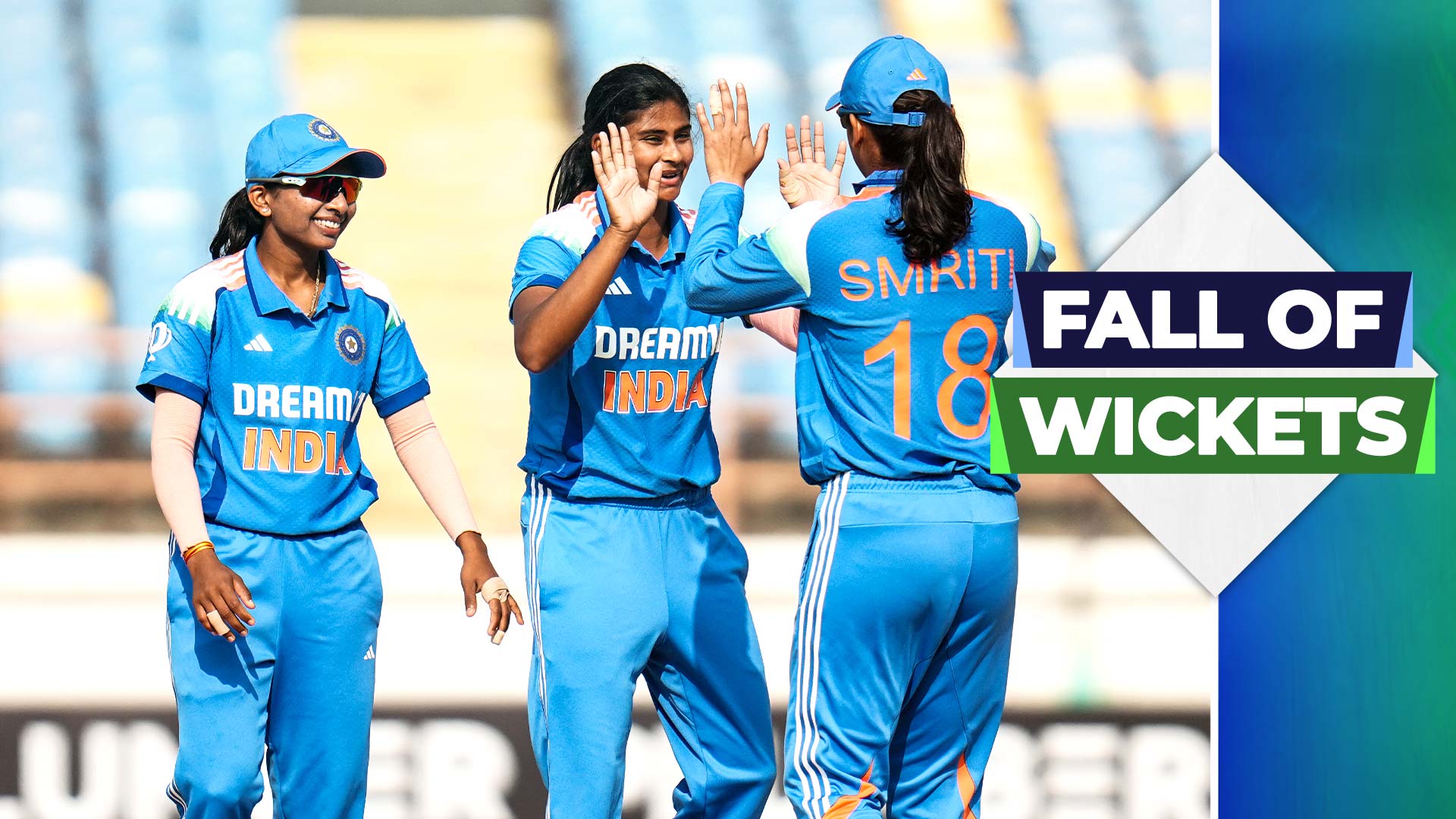 IND W vs IRE W: IRE W FOW