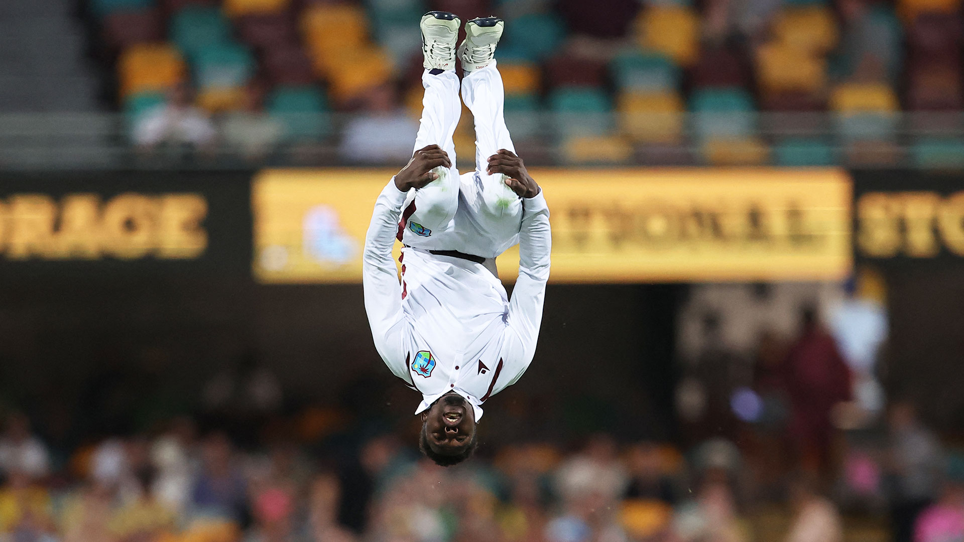 Wow! Sinclair's Cartwheel Celebration