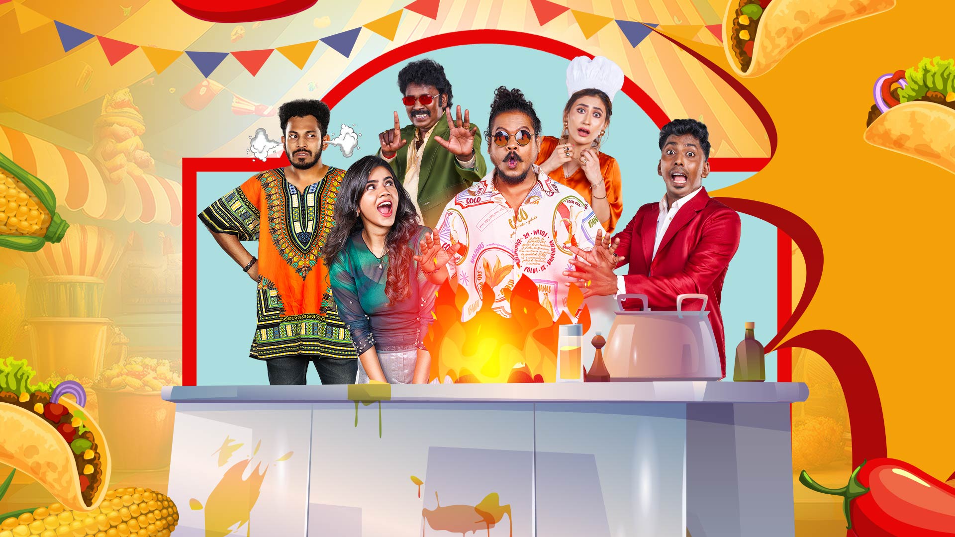 Cooku with Comali Reality Comedy Food Series, now streaming on Disney+