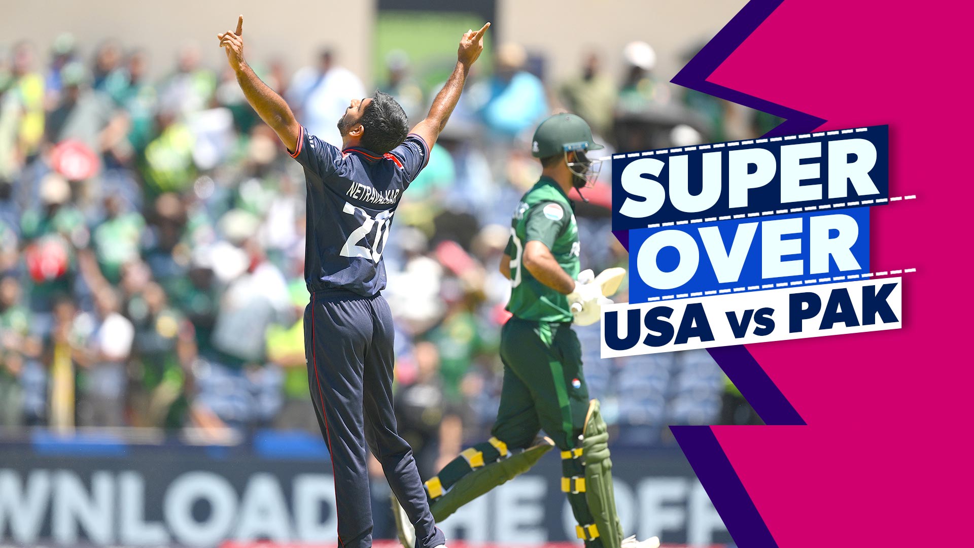 Super Over! USA Boss Disjointed PAK