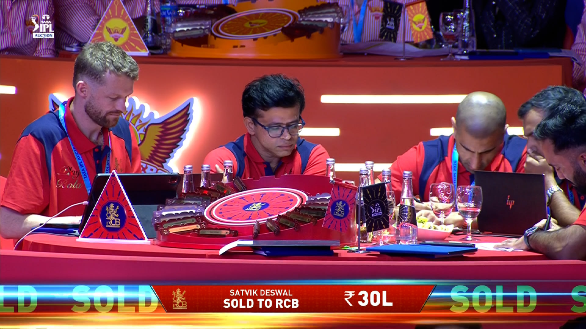 30L! Satvik Joins RCB