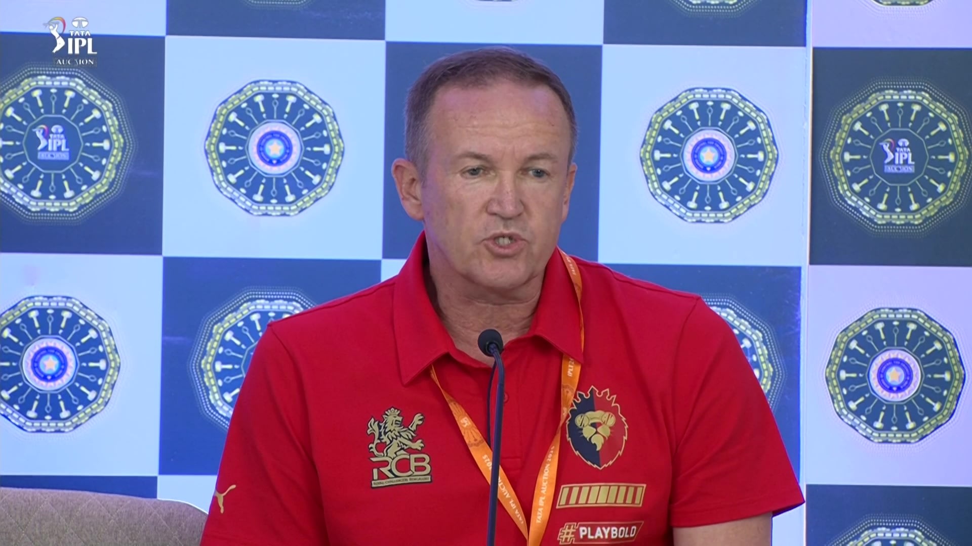 TATA IPL 2025 Mega Auction - Andy Flower Press Conference