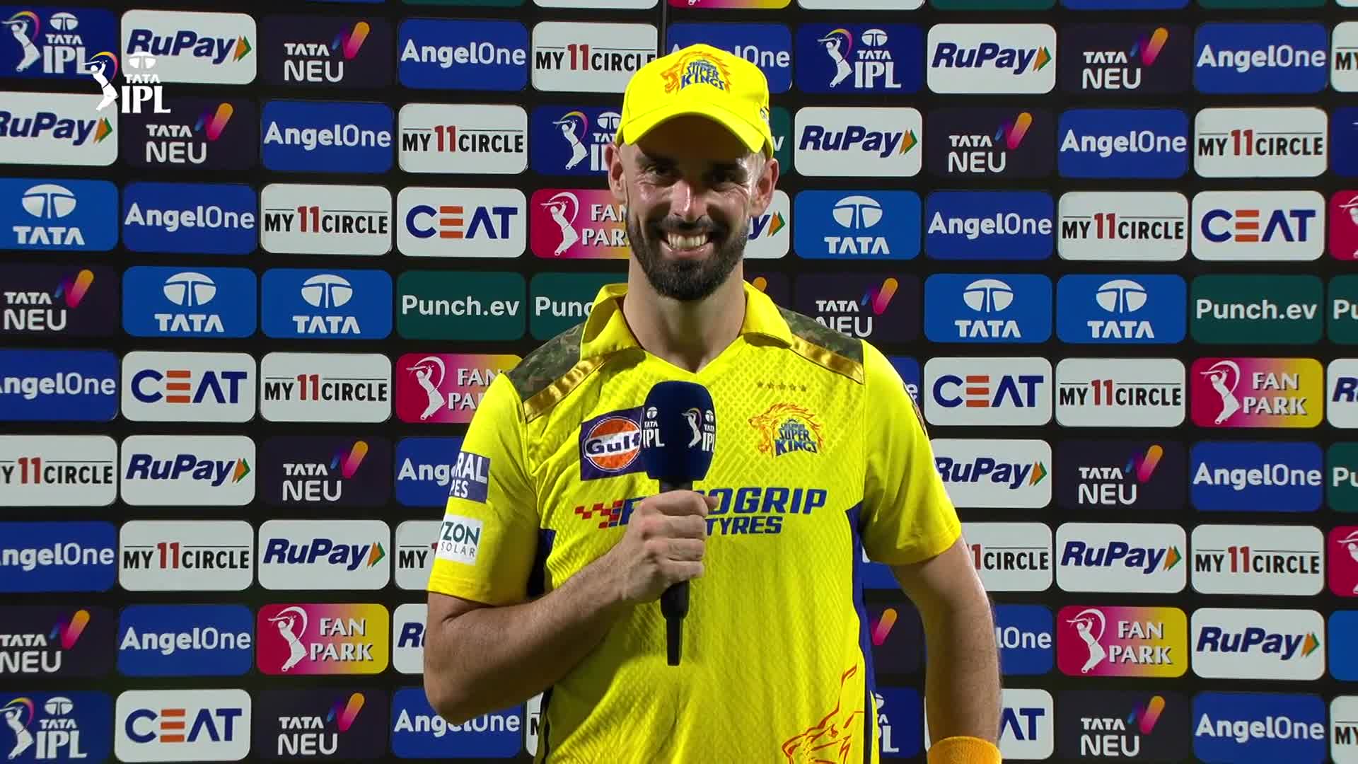 CSK vs SRH - Innings Break Interview - Daryl Mitchell