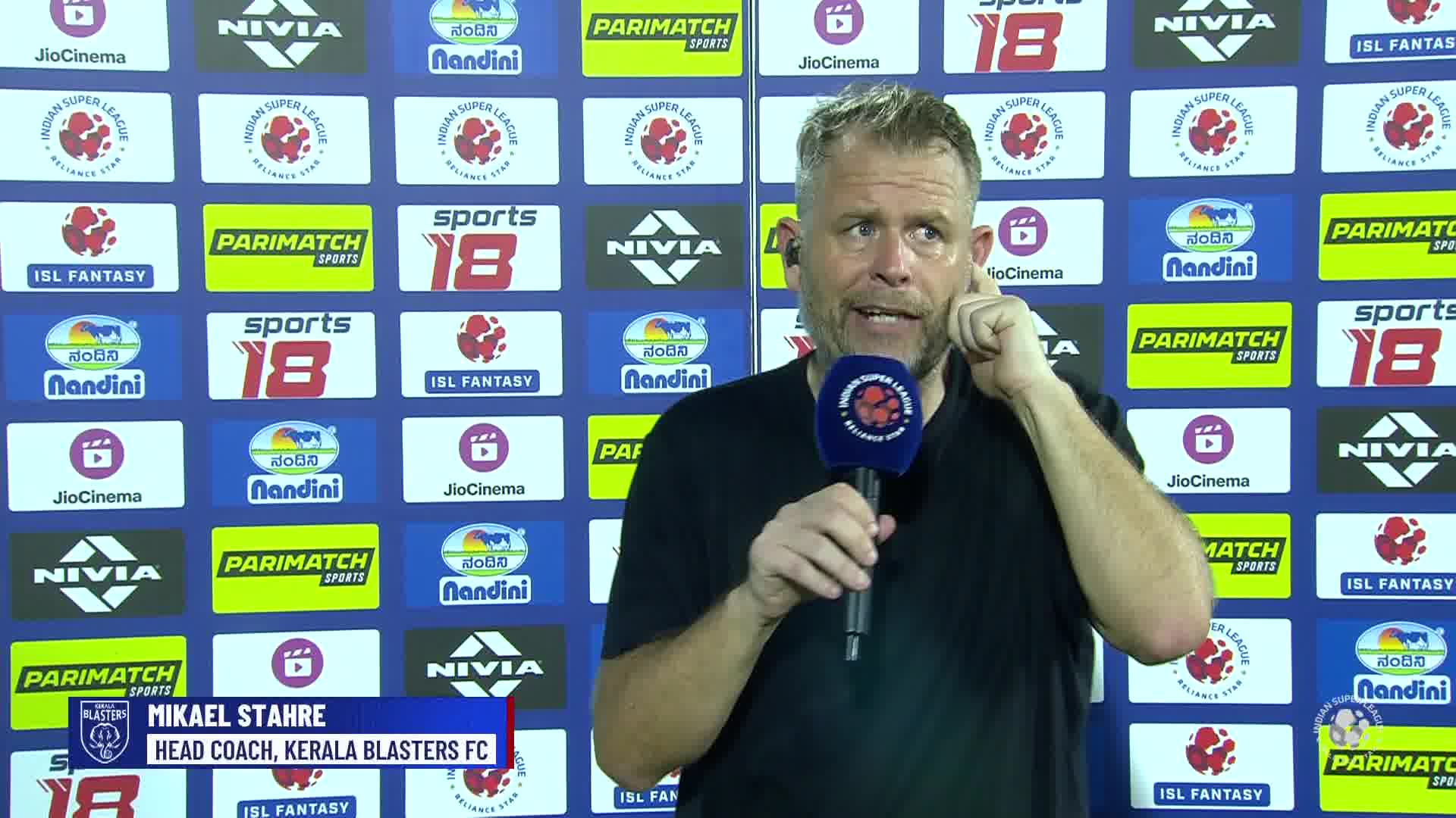 MCFC vs KBFC - Post-Match Interview - Mikael Stahre