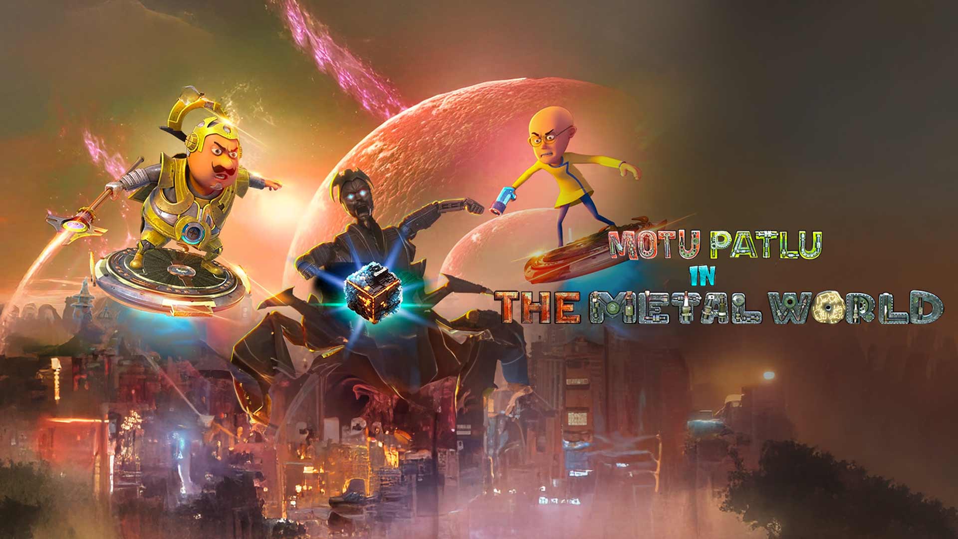 Watch Movie Motu Patlu In The Metal World Online only on Watcho,